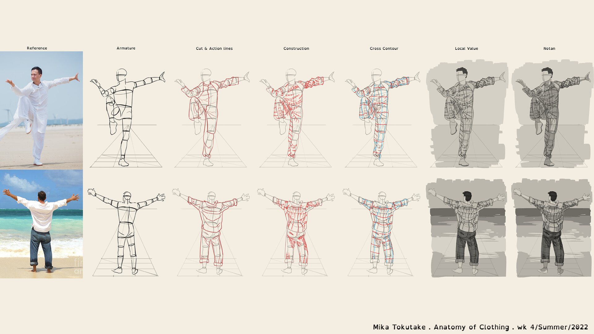 Morgan Tokutake - Anatomy of Clothing - CGMA