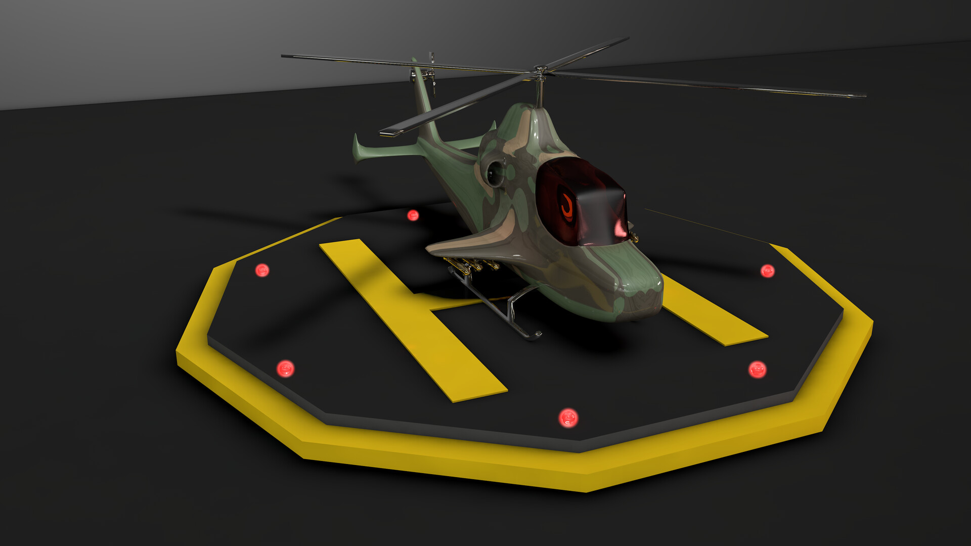 ArtStation - helicóptero