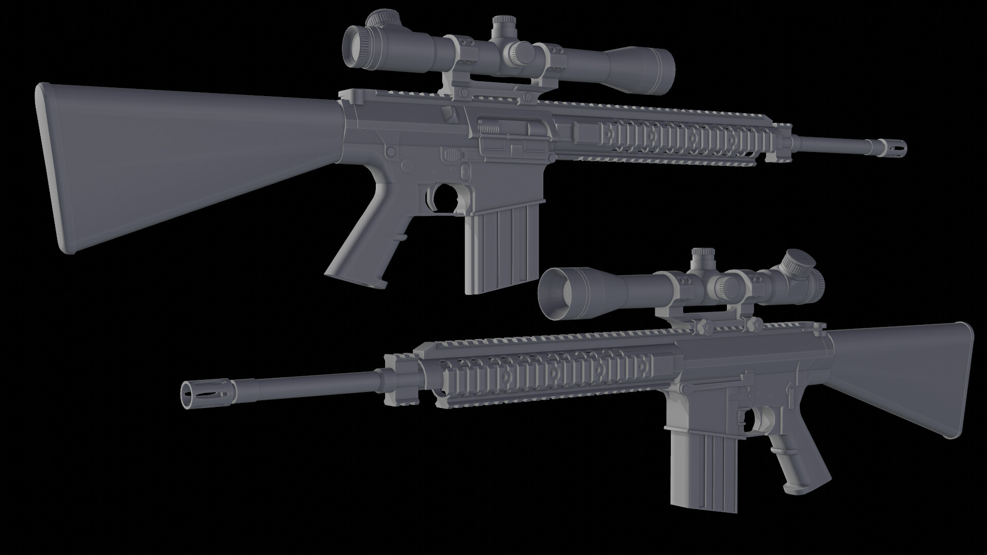 ArtStation - M110 SASS