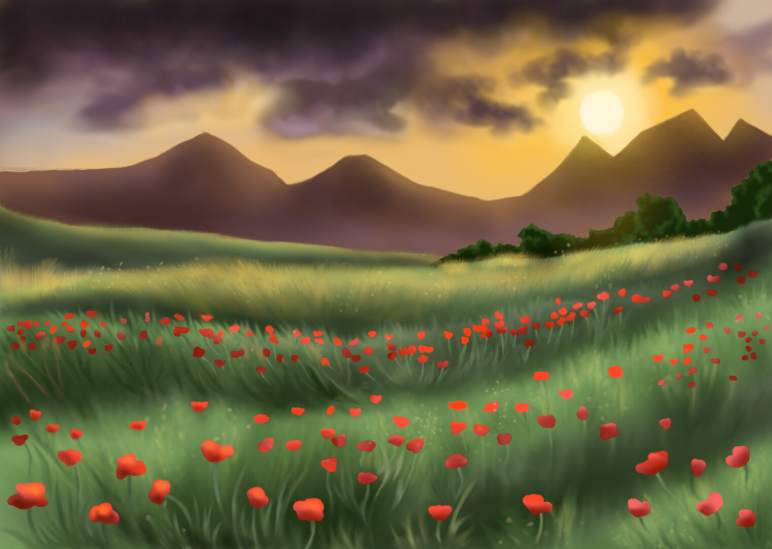 ArtStation - Land sketch #1