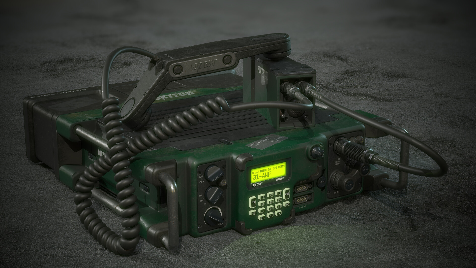 ArtStation - Military Radio
