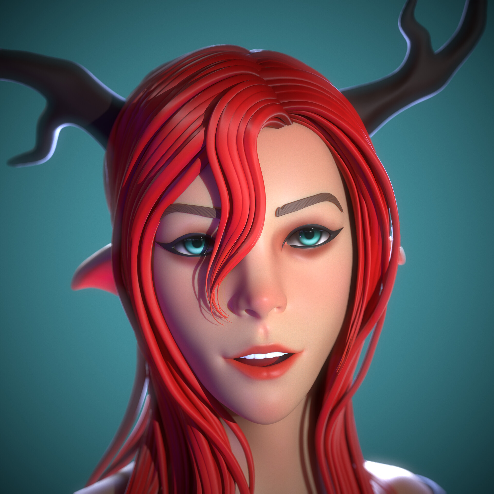 ArtStation - Deer Girl