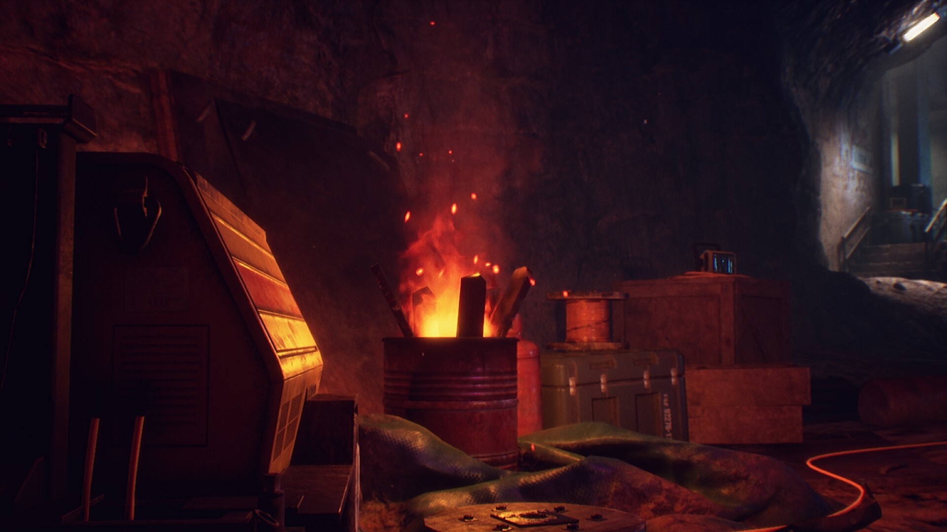 Liubov Zinevich - Game-ready fireplace VFX