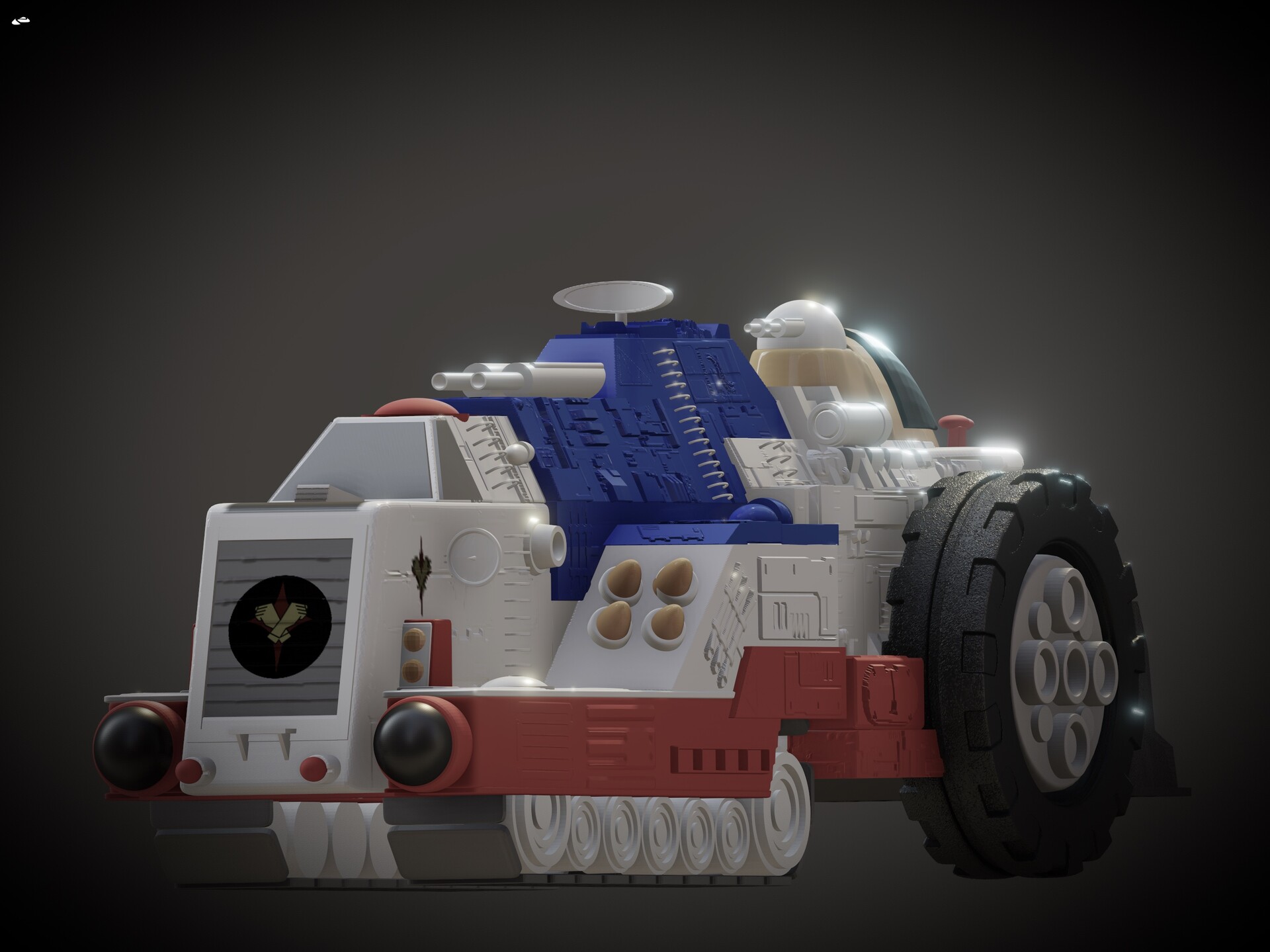 ArtStation - The Izenborg Machine made in nomad sculpt