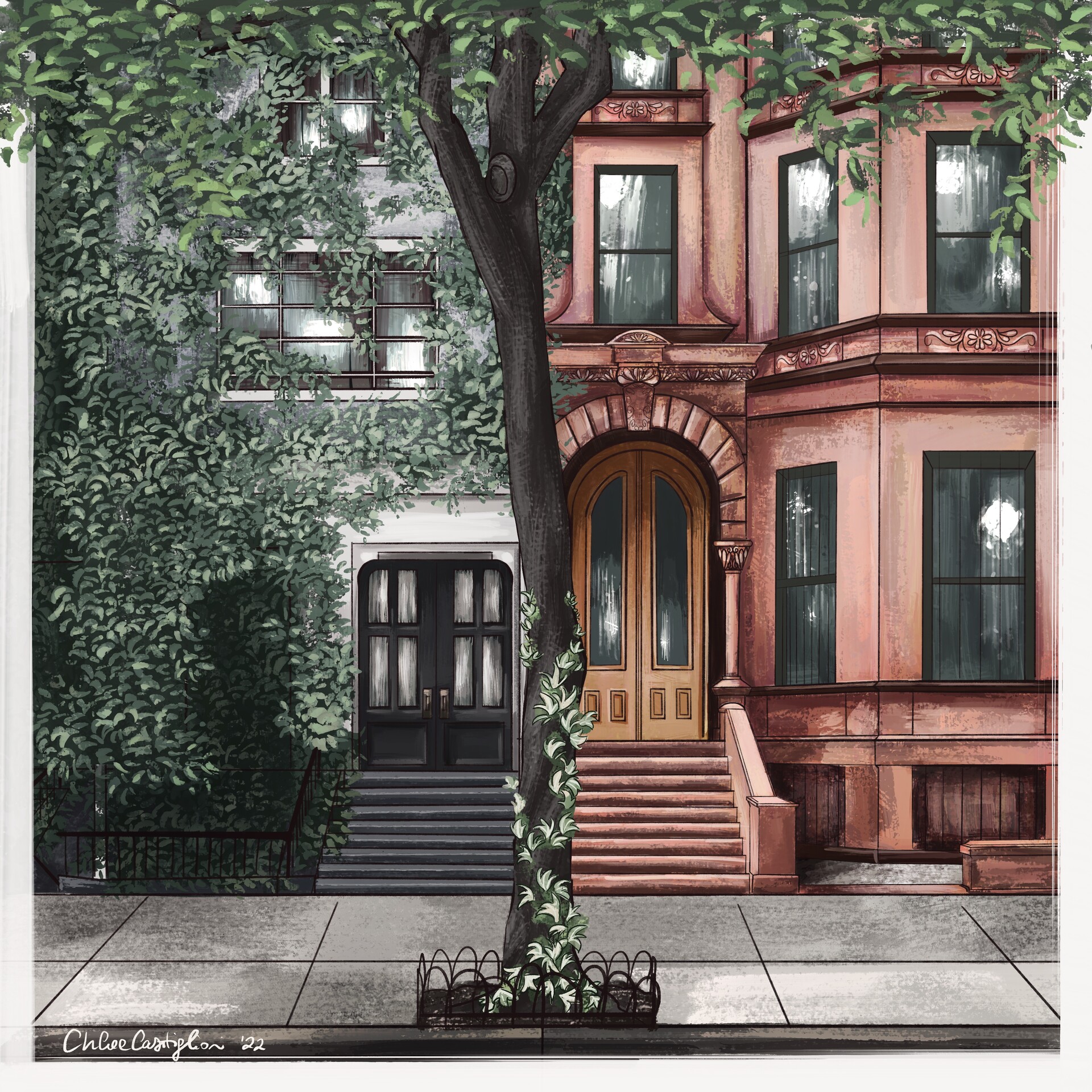 ArtStation - Brownstones