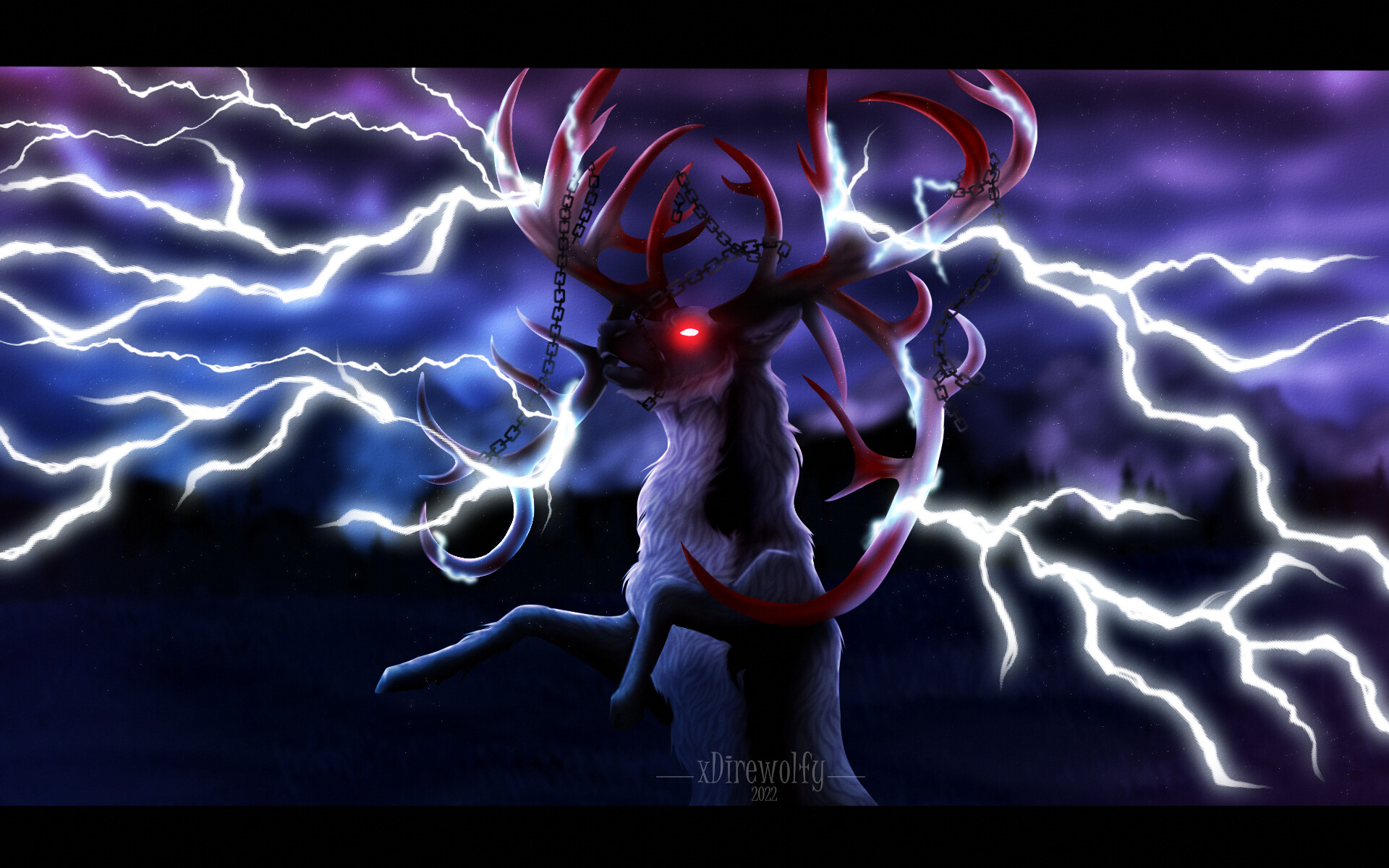 ArtStation - Eikthyr Rides