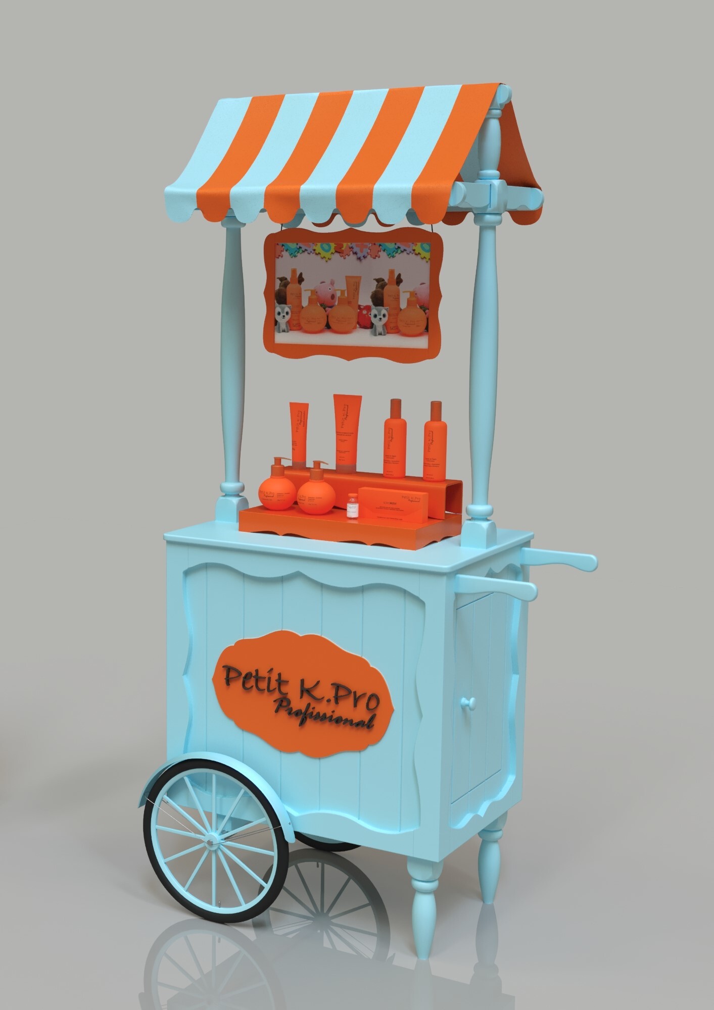 ArtStation - Ornate Wooden Cart