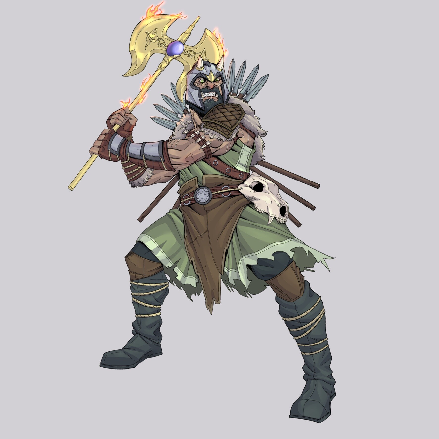 ArtStation - Thrall the beast slayer