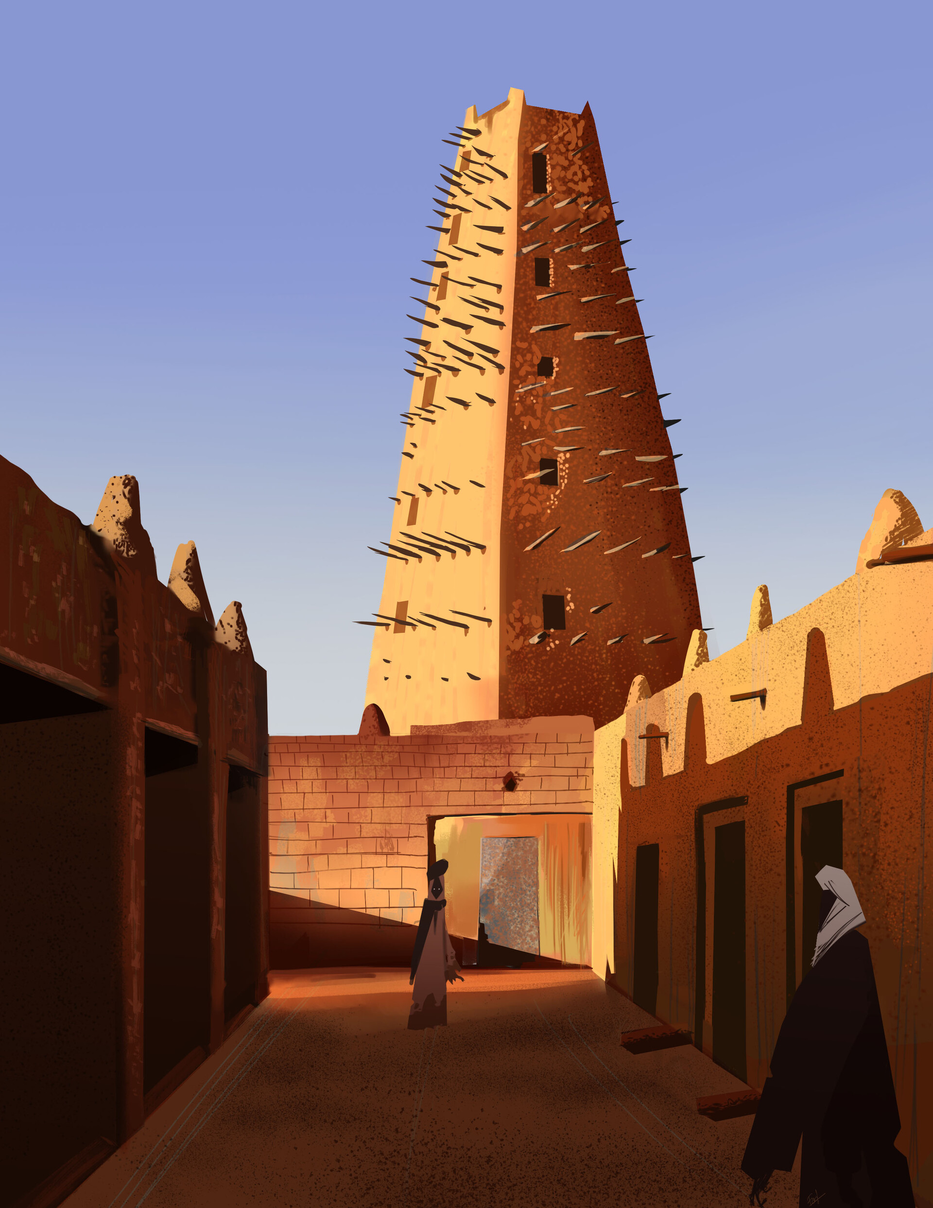 ArtStation - desert architecture