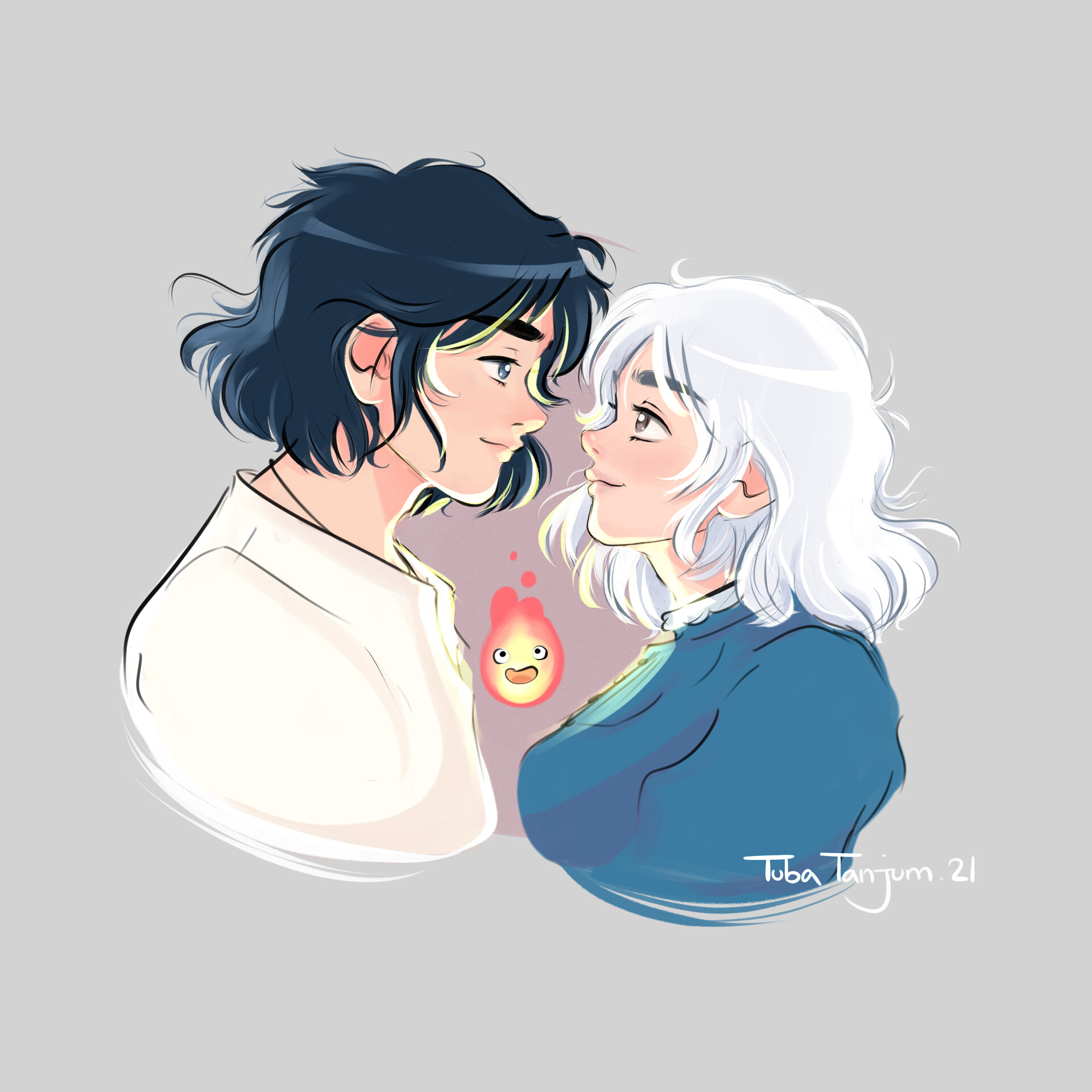 ArtStation - Howl x Sophie