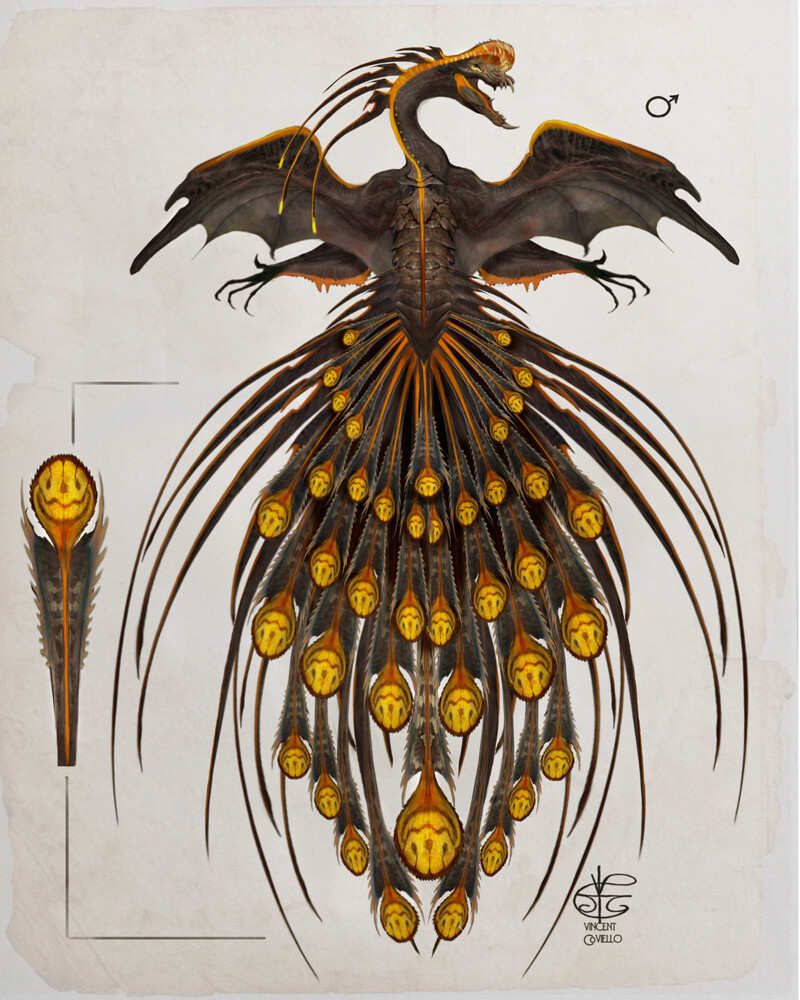 ArtStation - Dragon Bestiary