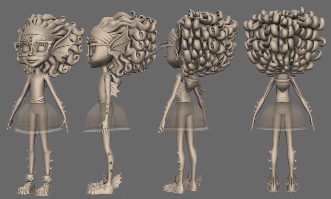 ArtStation - Monster High Characters