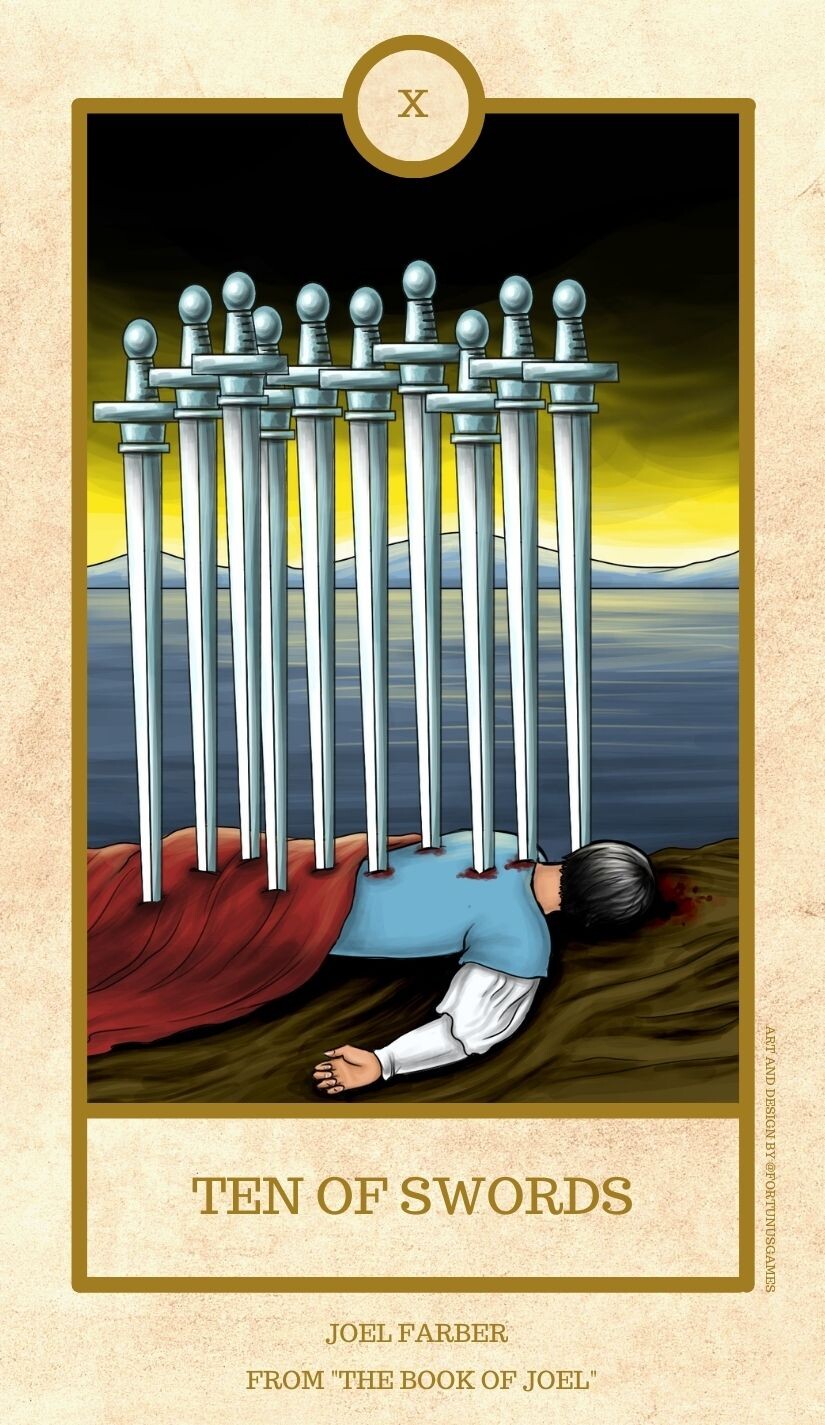 ArtStation - Ten of Swords - Joel Farber