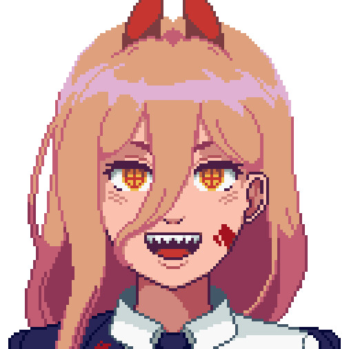 ArtStation - Chainsaw man pixelart