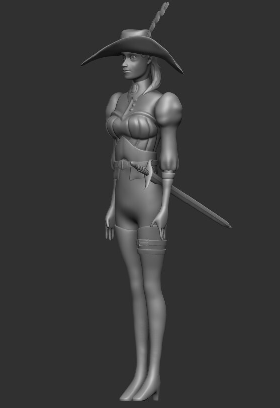 ArtStation - Ashley The Duelist