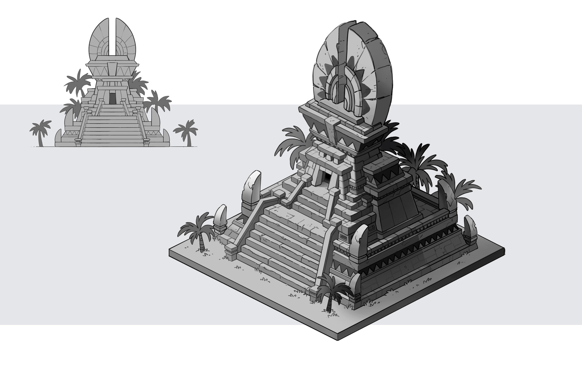 ArtStation - Mayan Temple