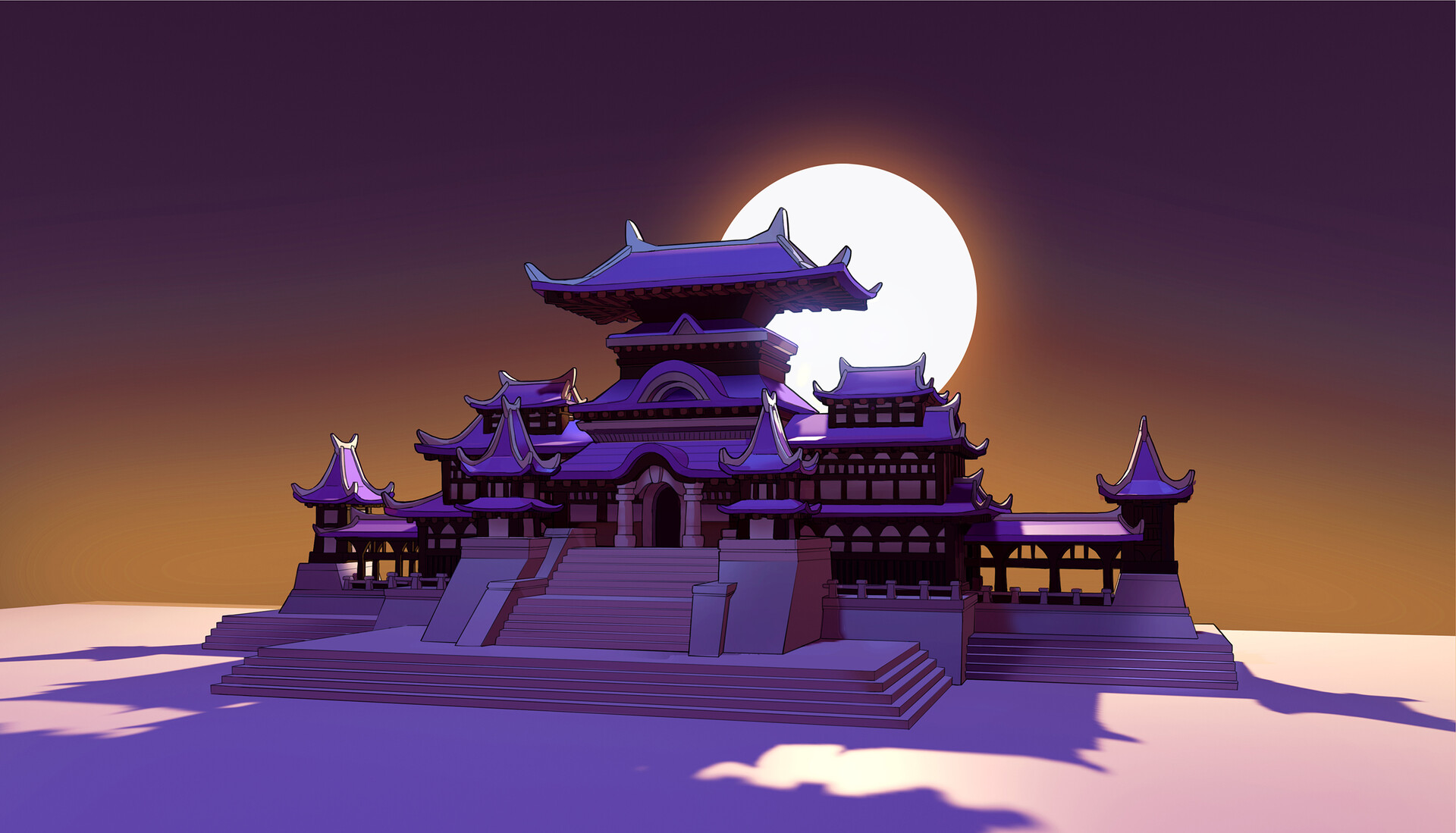 ArtStation - Asian Temple
