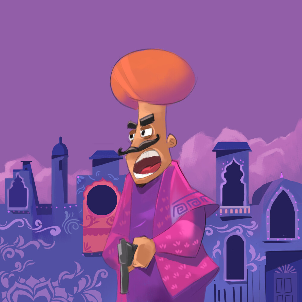 ArtStation - the secret agent