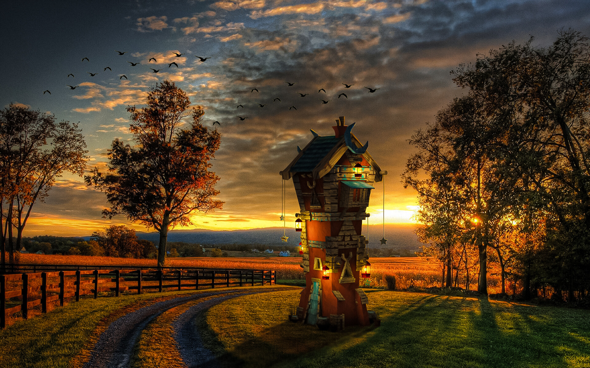 ArtStation - 3d gaming house