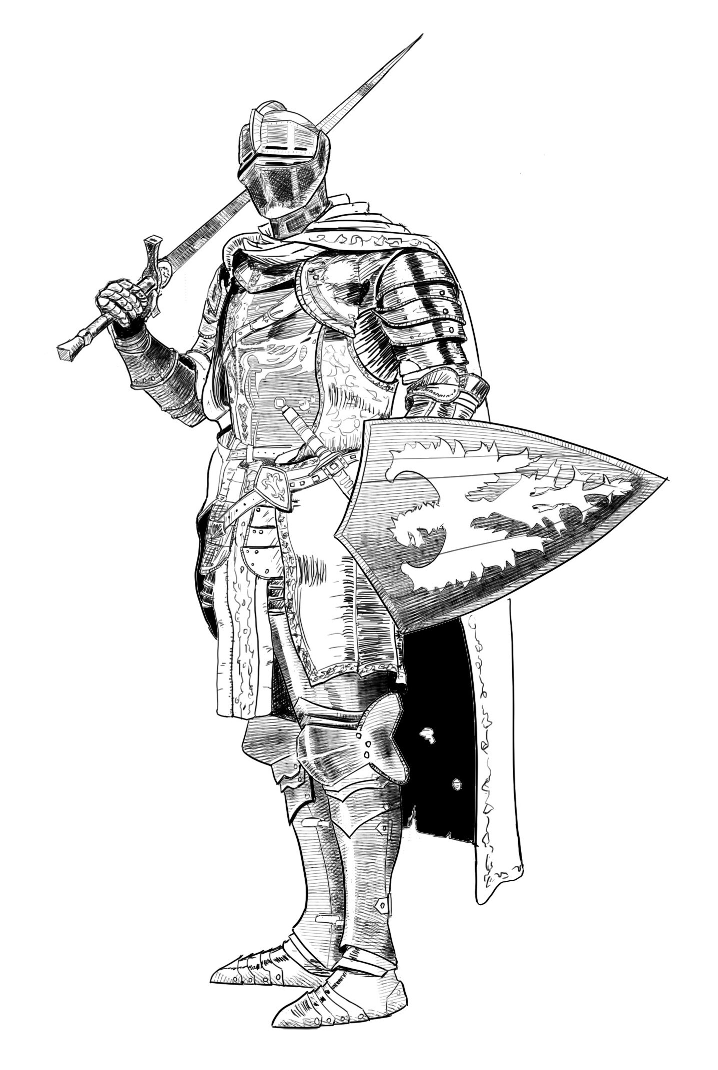 ArtStation - Knight study