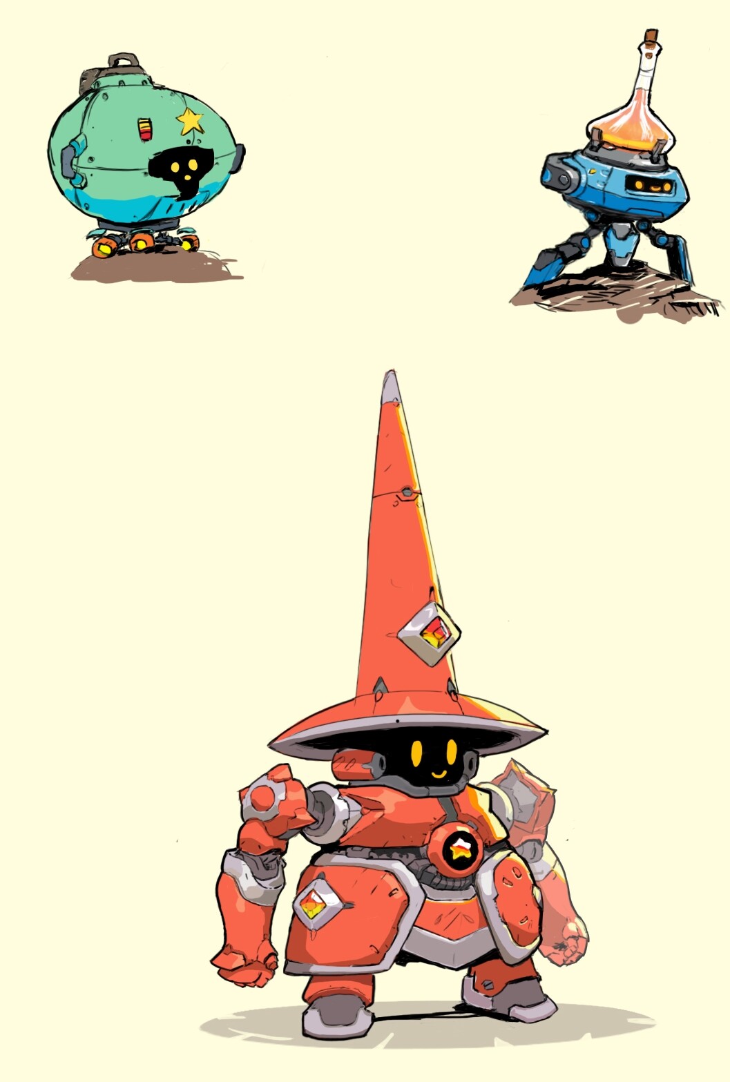 ArtStation - A study of some bots