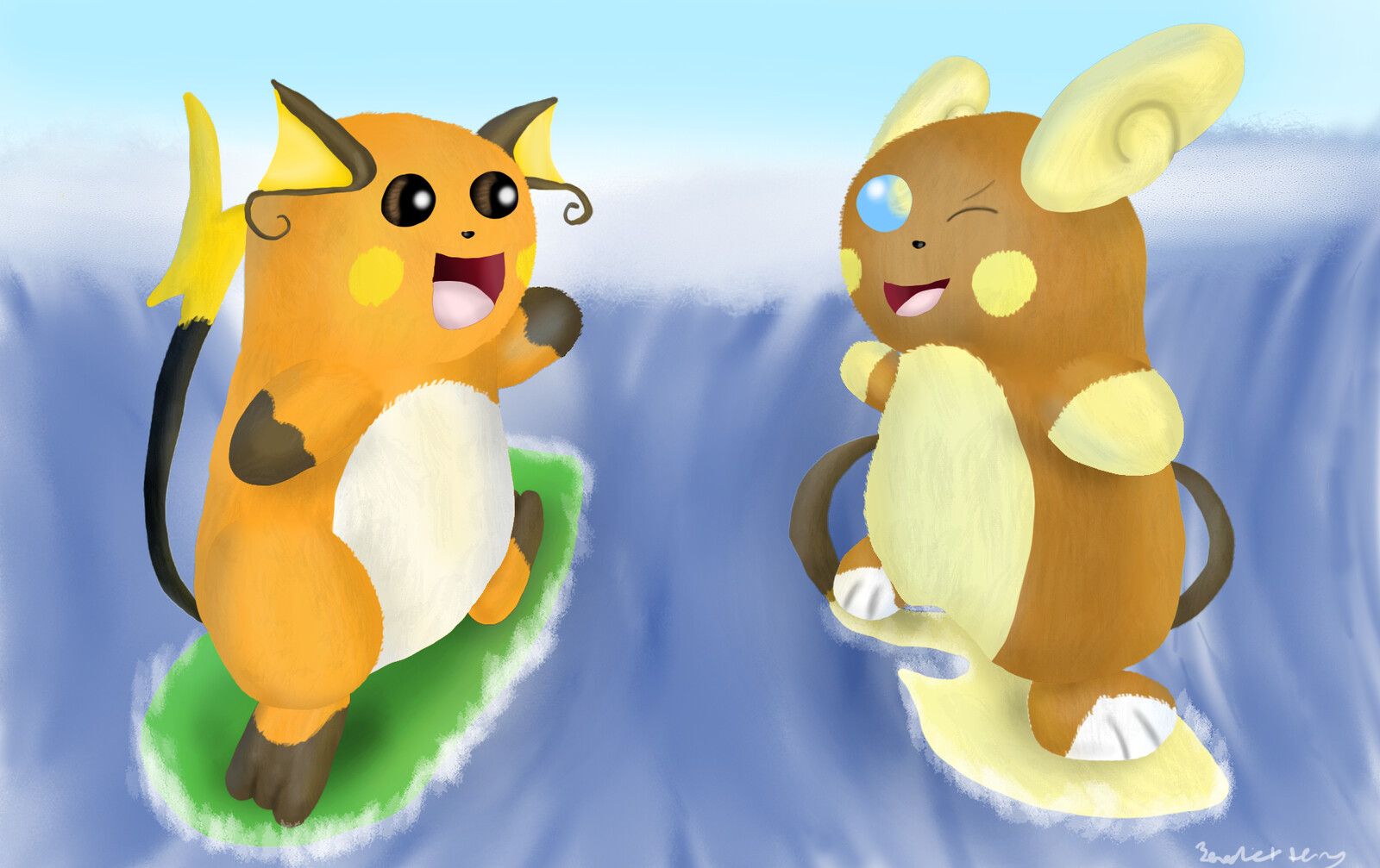 Benedict Terry - Surfin' Raichus