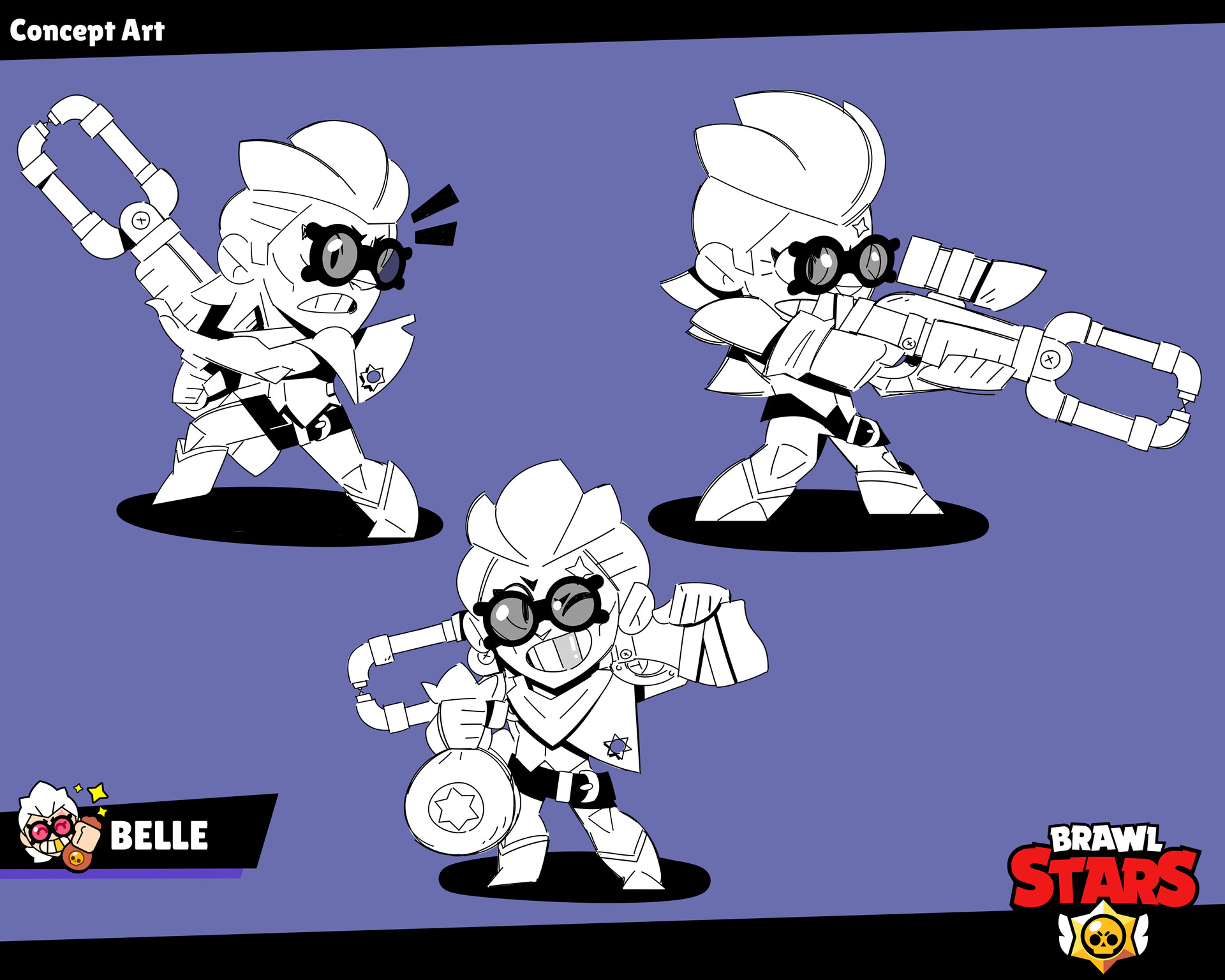 Paul Chambers - Brawl Stars Character concepts