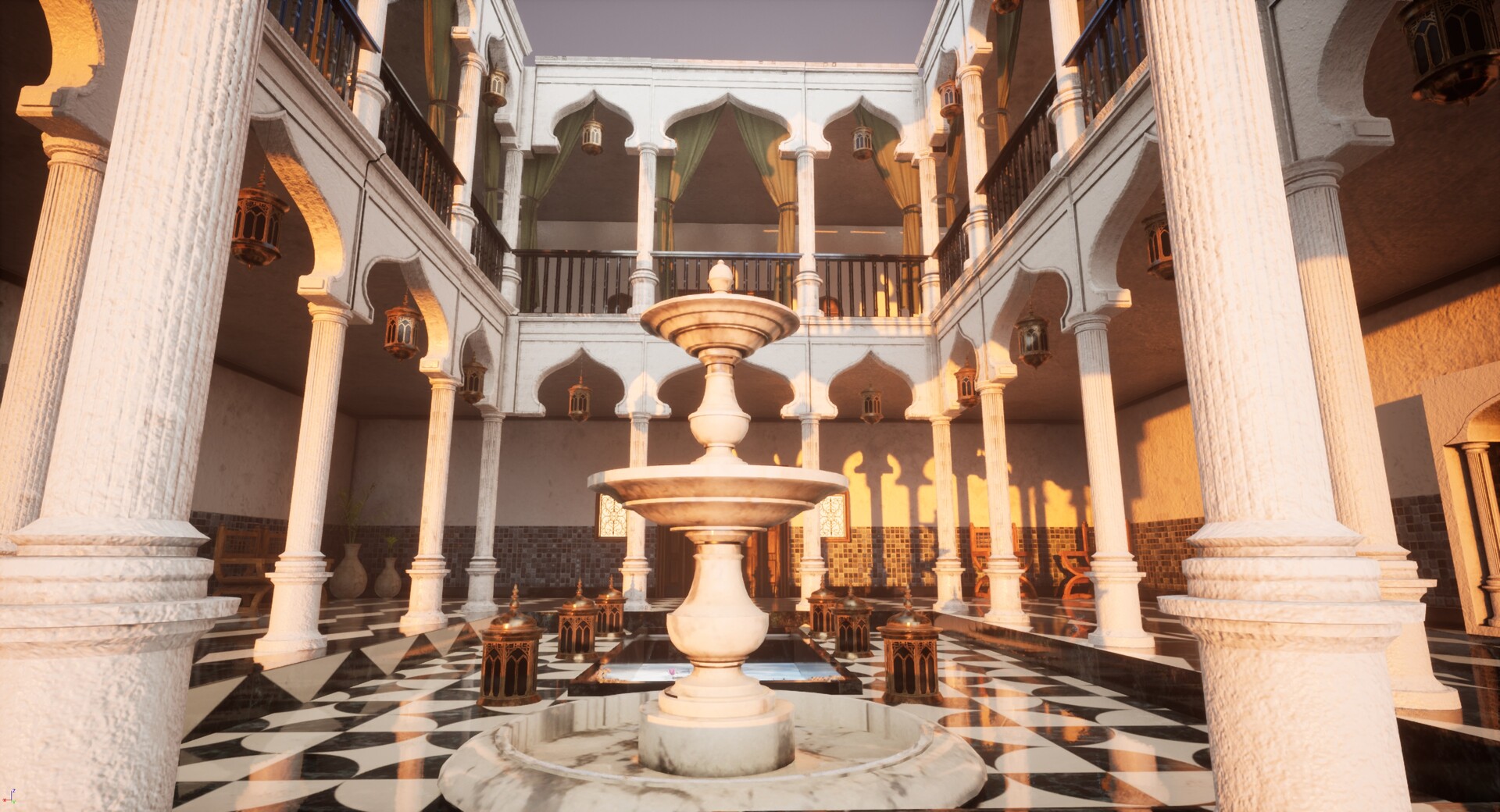 ArtStation - Moroccan Riad