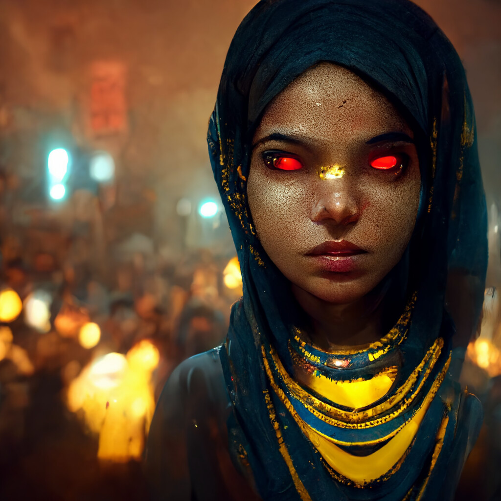 ArtStation - Woman's rage