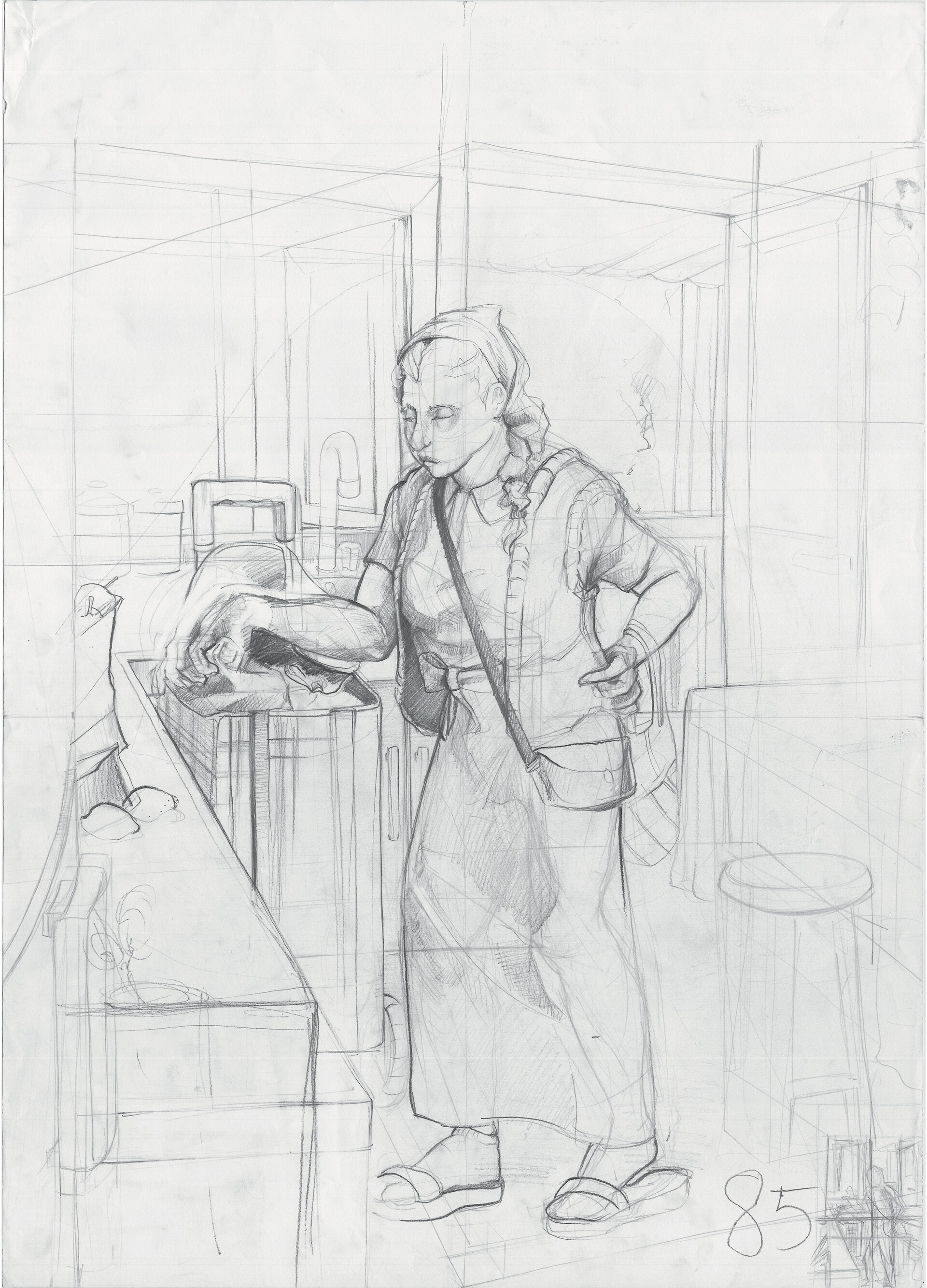 ArtStation - coming back home from bazaar