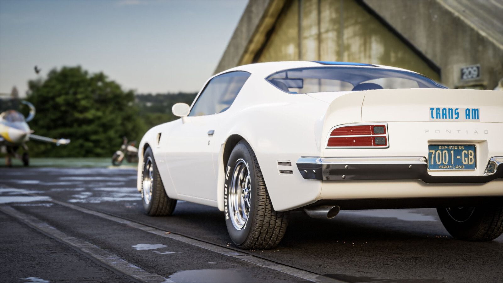 James - "Back to Base". Classic 71 Trans Am Firebird