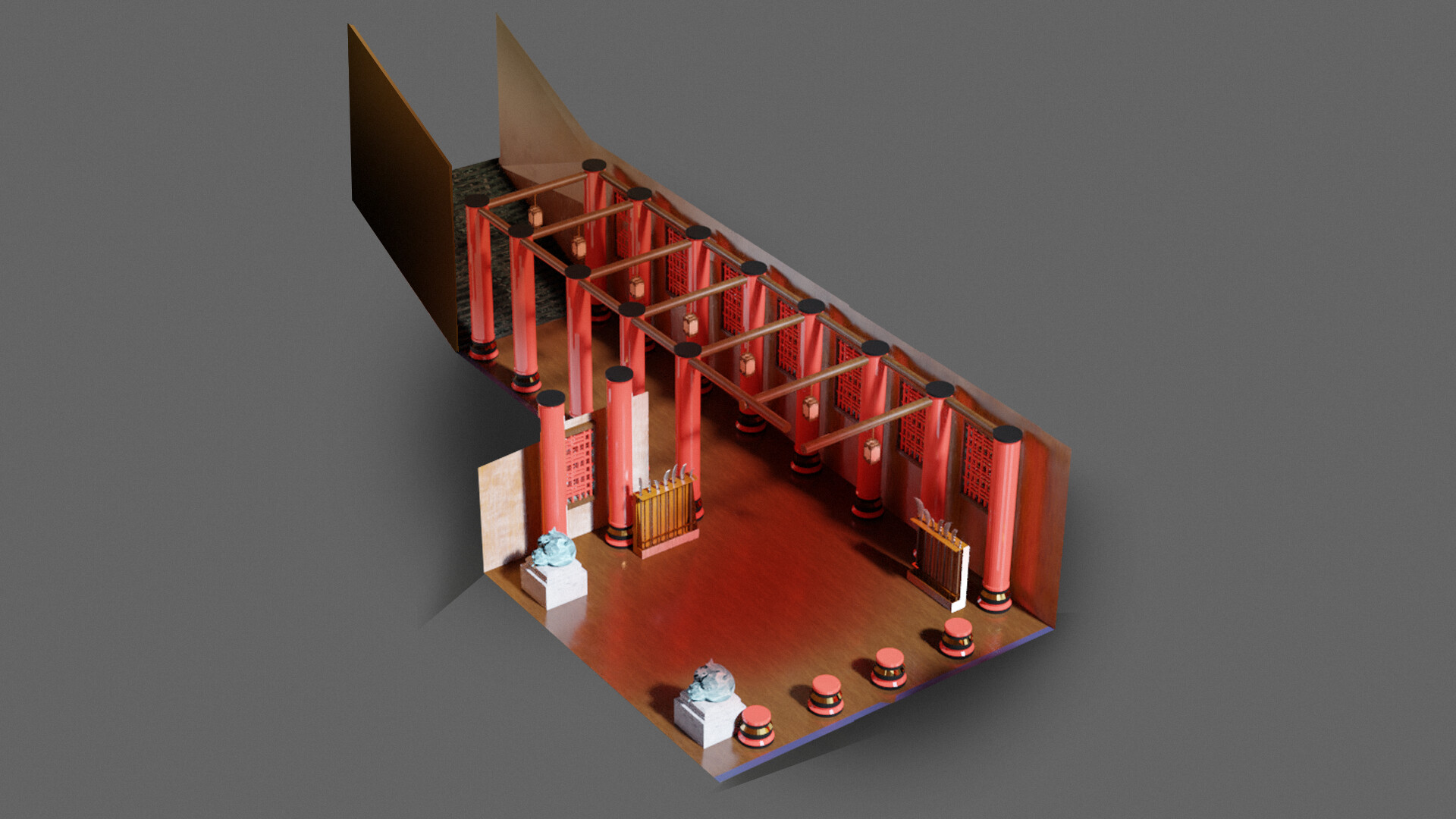 ArtStation - 3D level design study