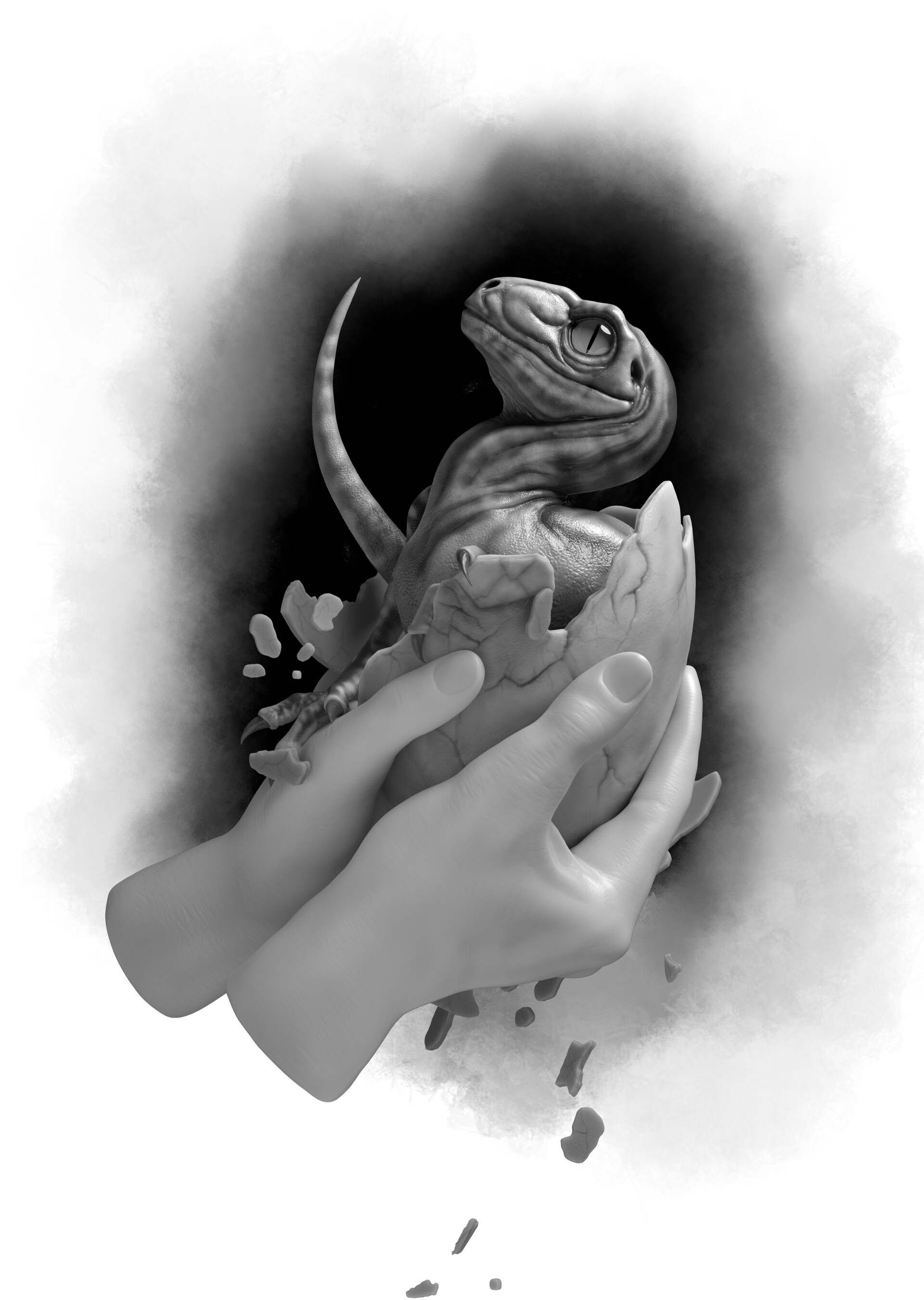 ArtStation - Raptor after Crash