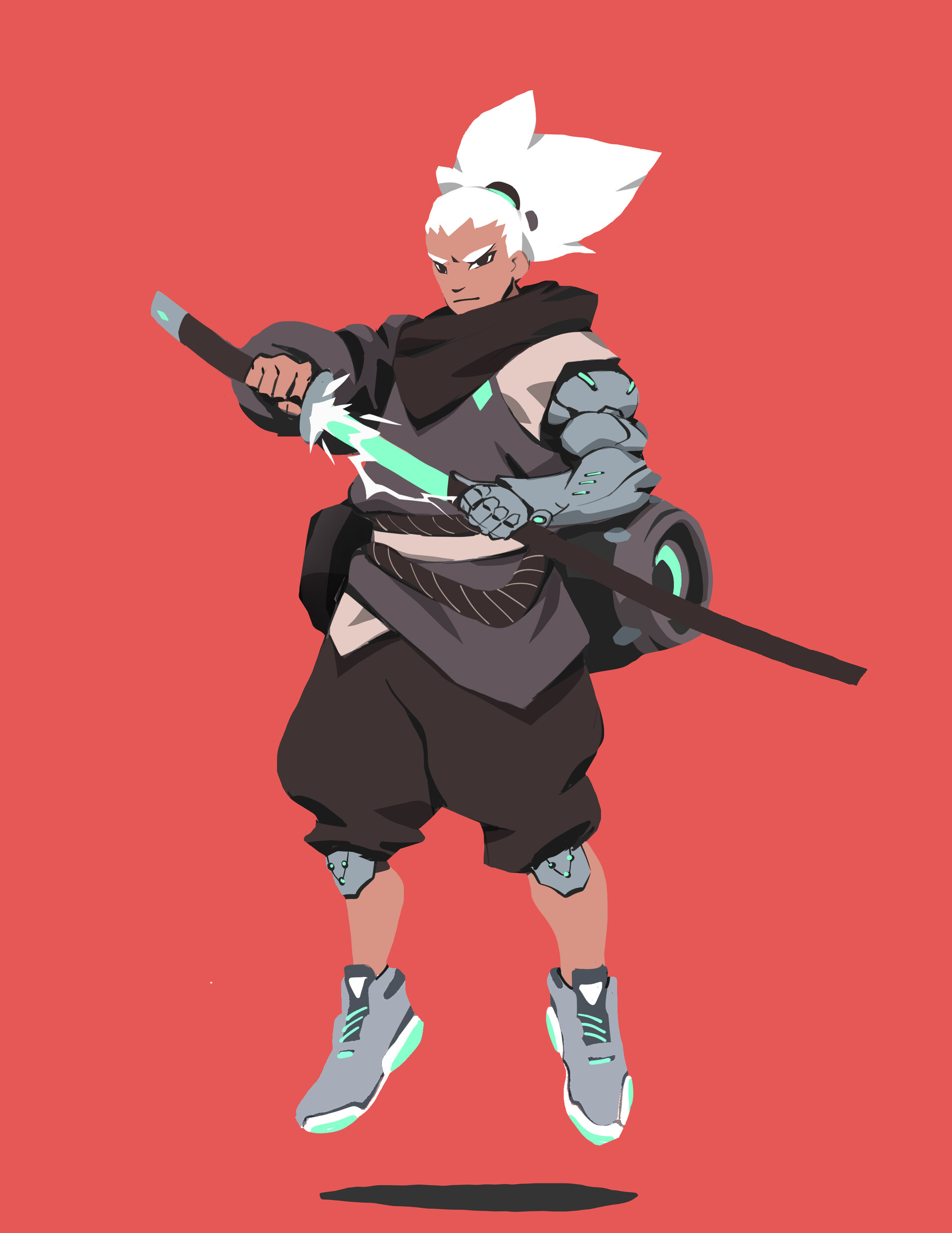 ArtStation - Floating Blademan