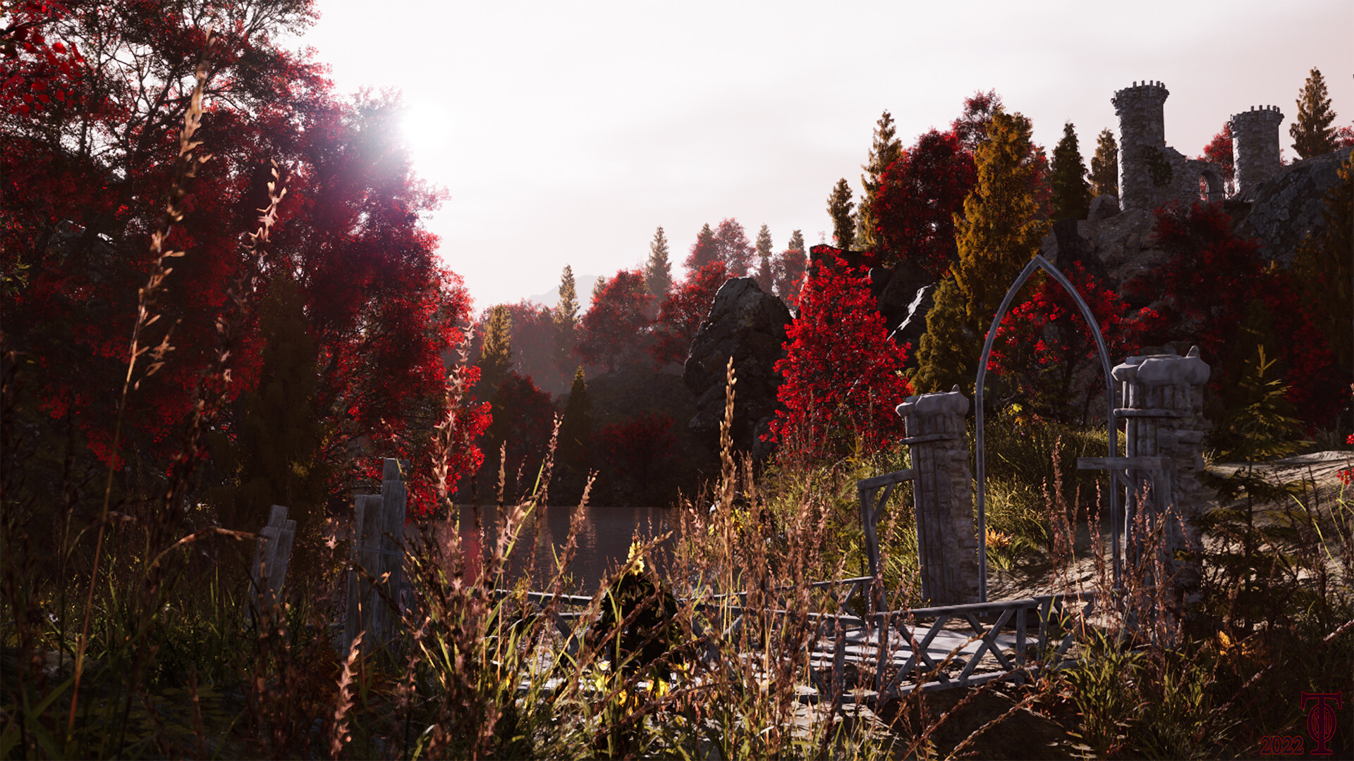 ArtStation - Castle Scene