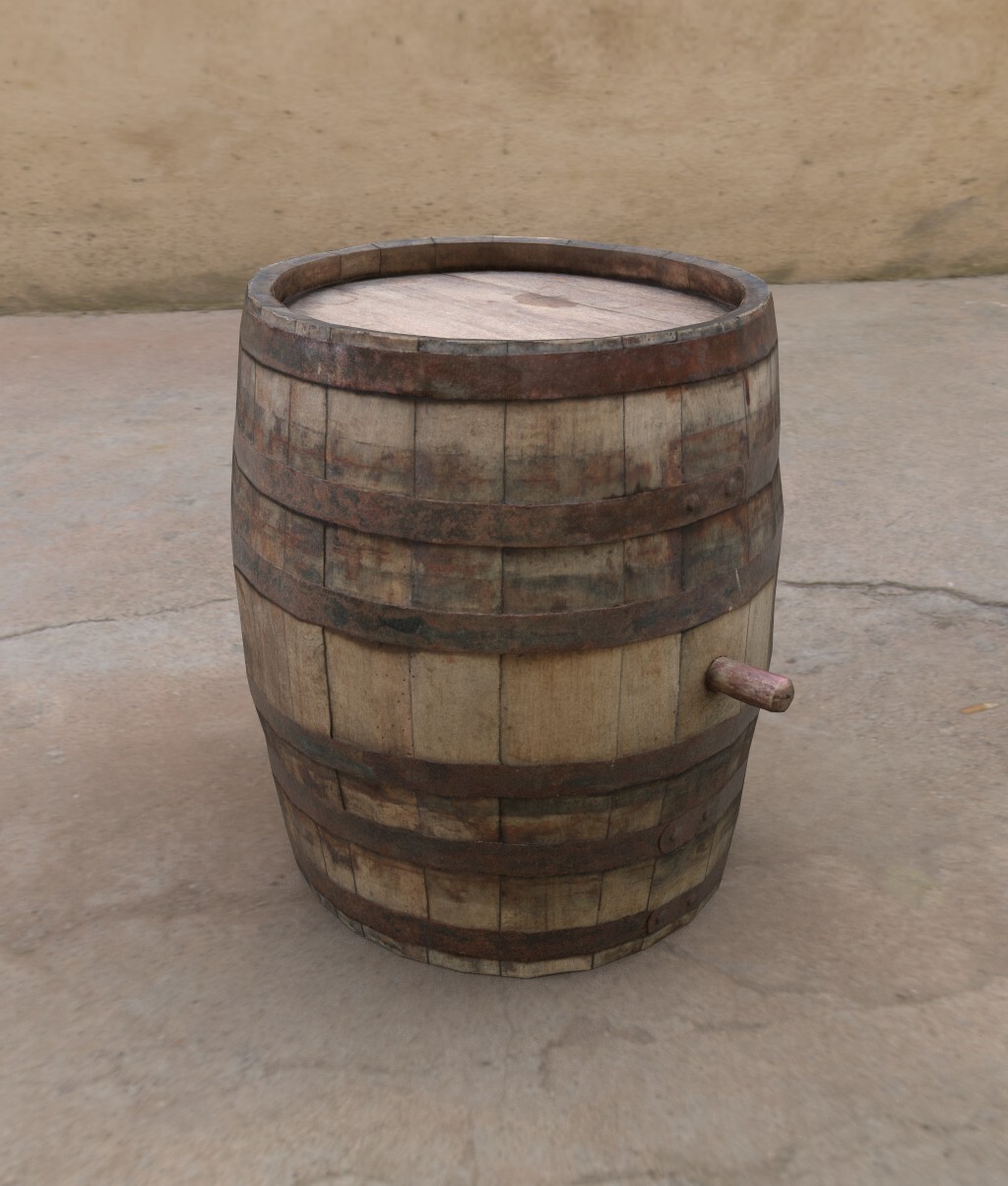 ArtStation - Old Barrel