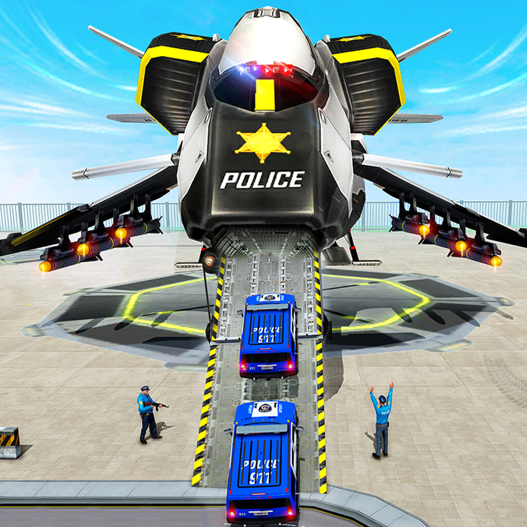 ArtStation - POLICE SPACESHIP TRANSPORT