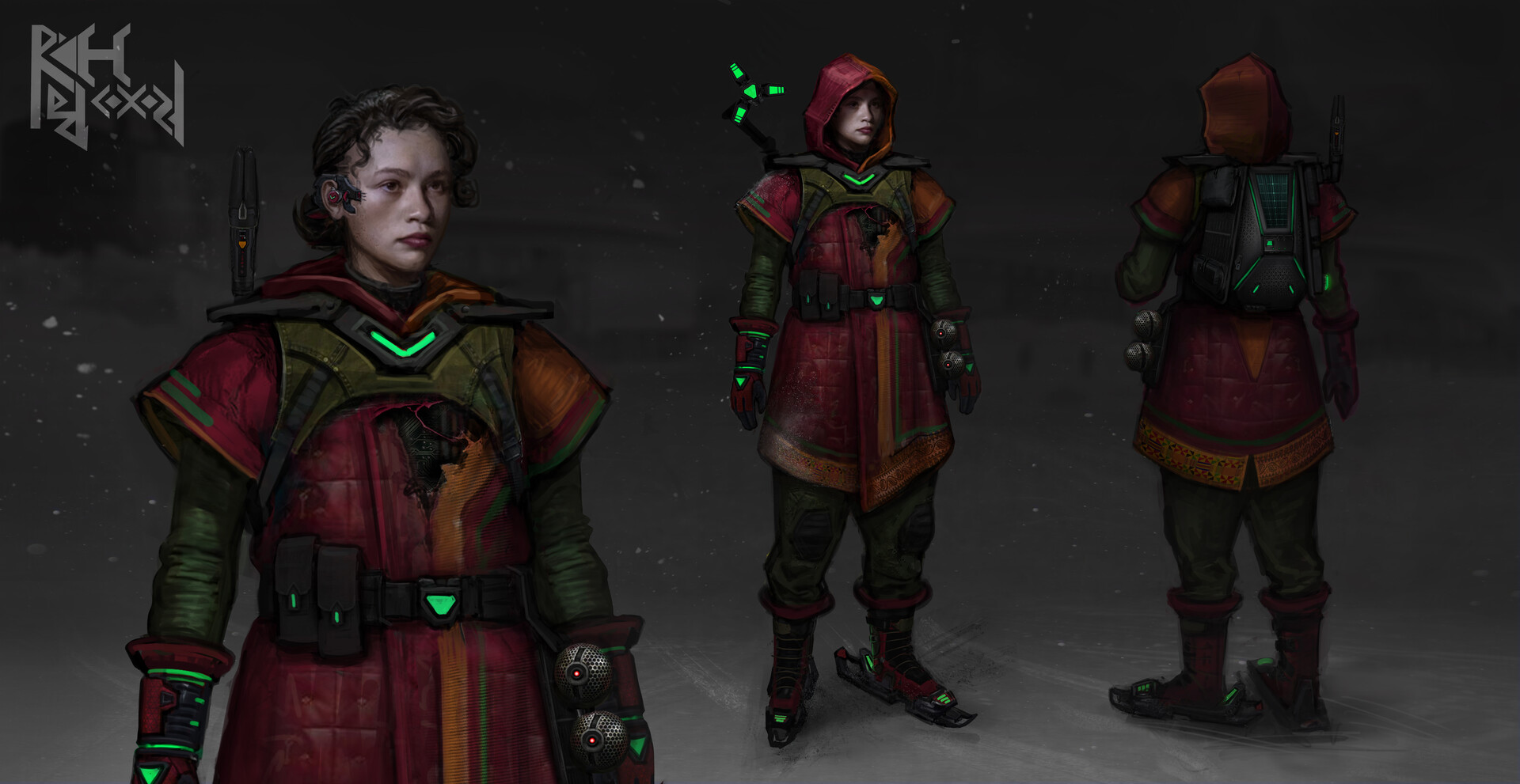 ArtStation - Red Hood - Asha Nyekundu