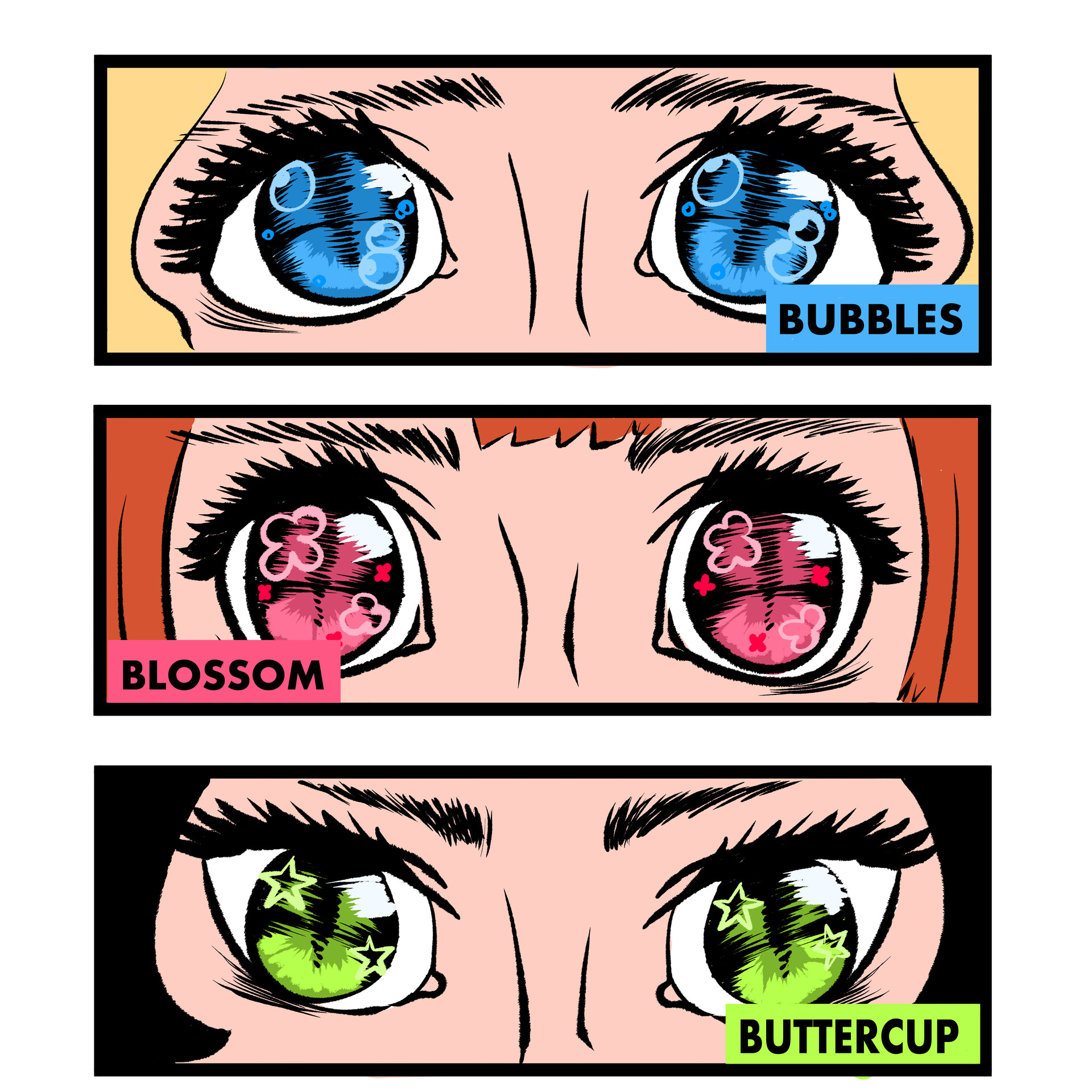 ArtStation - PPG eyes