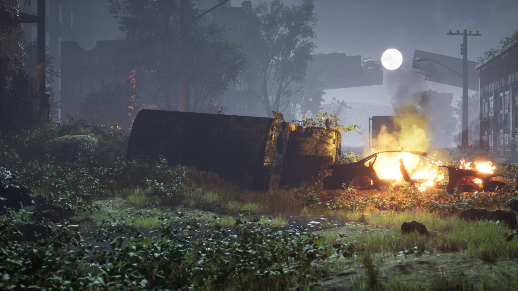 Daria Popkova - Post apocalyptic location