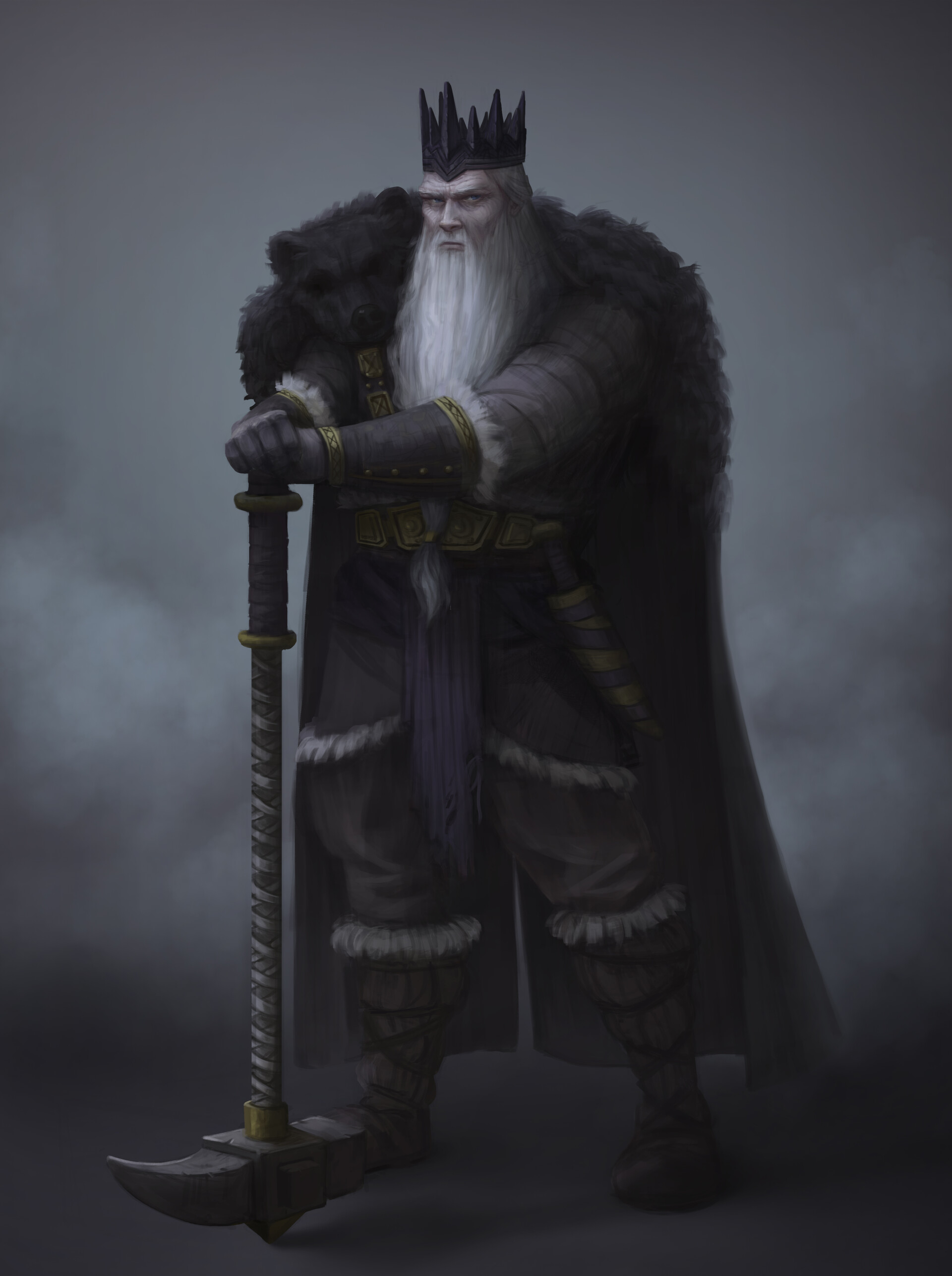 Barbarian King by Cristina de Elías : r/ImaginaryNobles