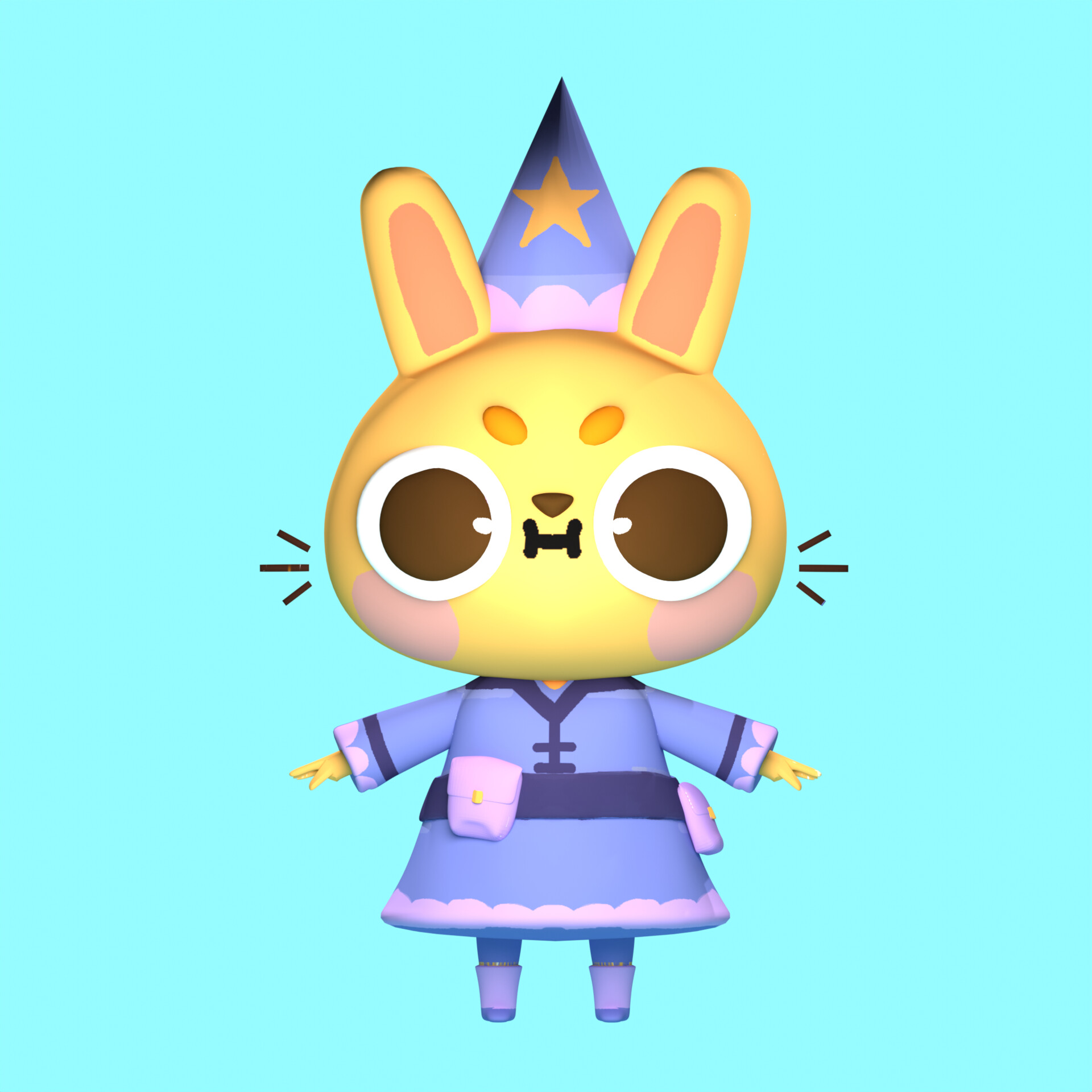 ArtStation - Wizard Bunny