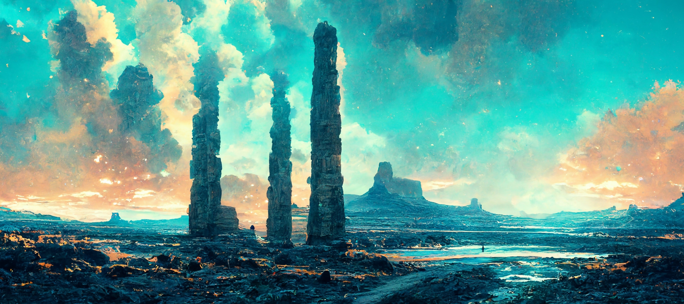 ZC - MidJourney AI Experiment - Planet Uncharted