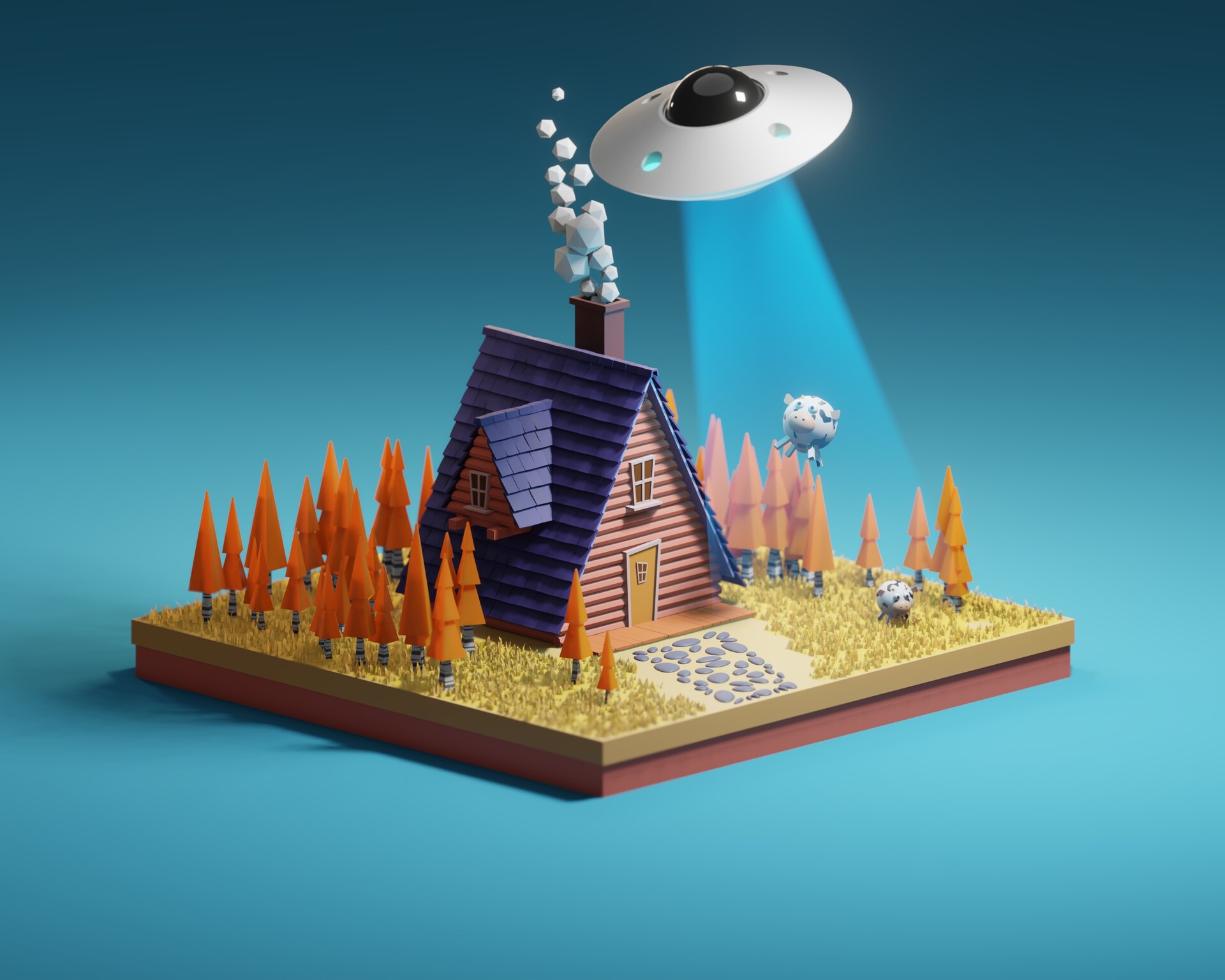 ArtStation - My 1st work in blender!