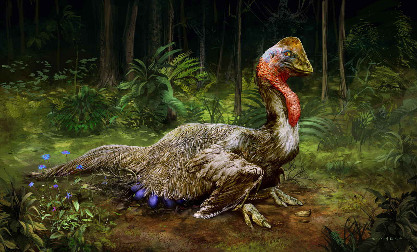 Stephen Somers - Pearl the Anzu Wyliei for Paleofest