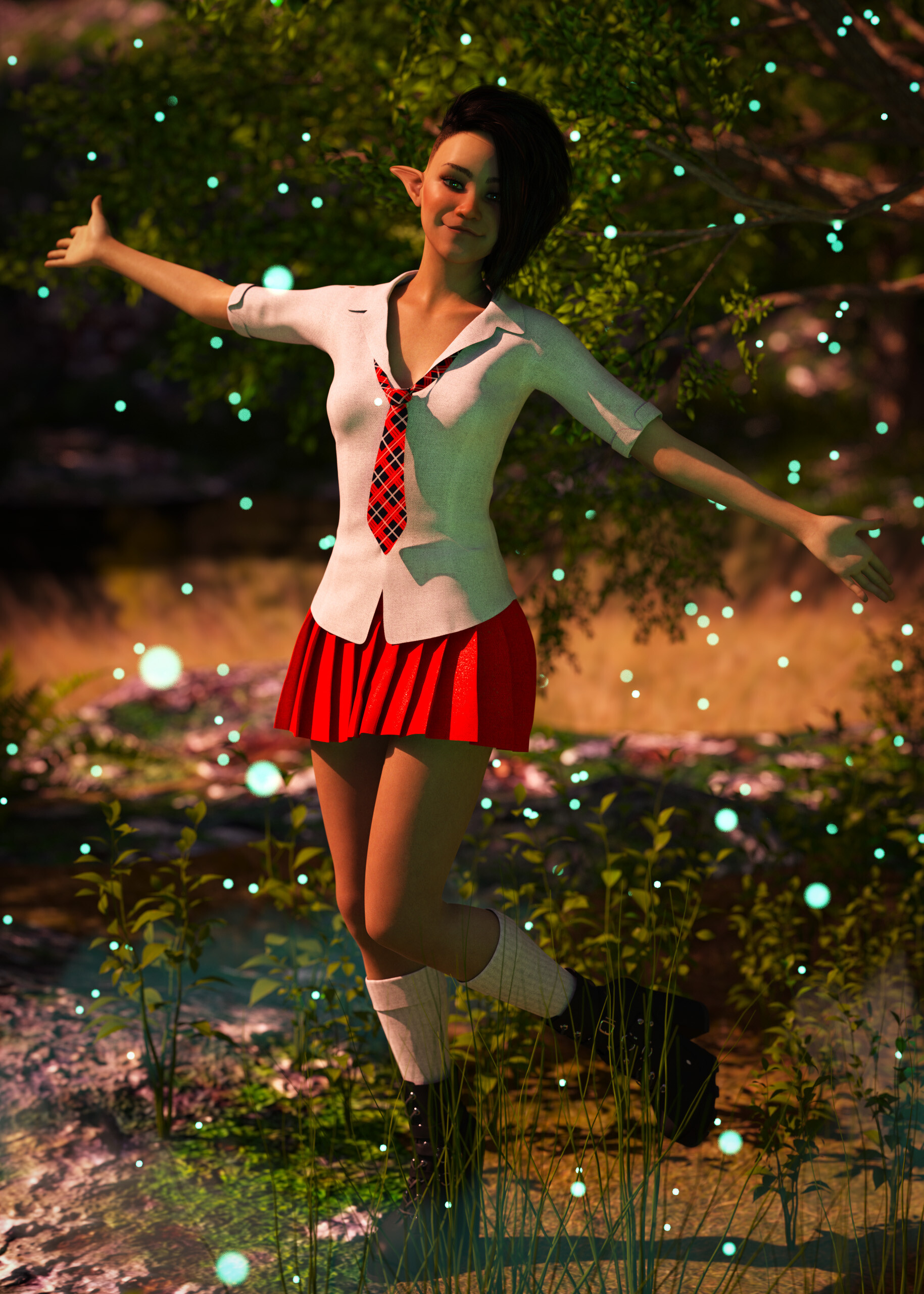 ArtStation - Enchanted Young Elf