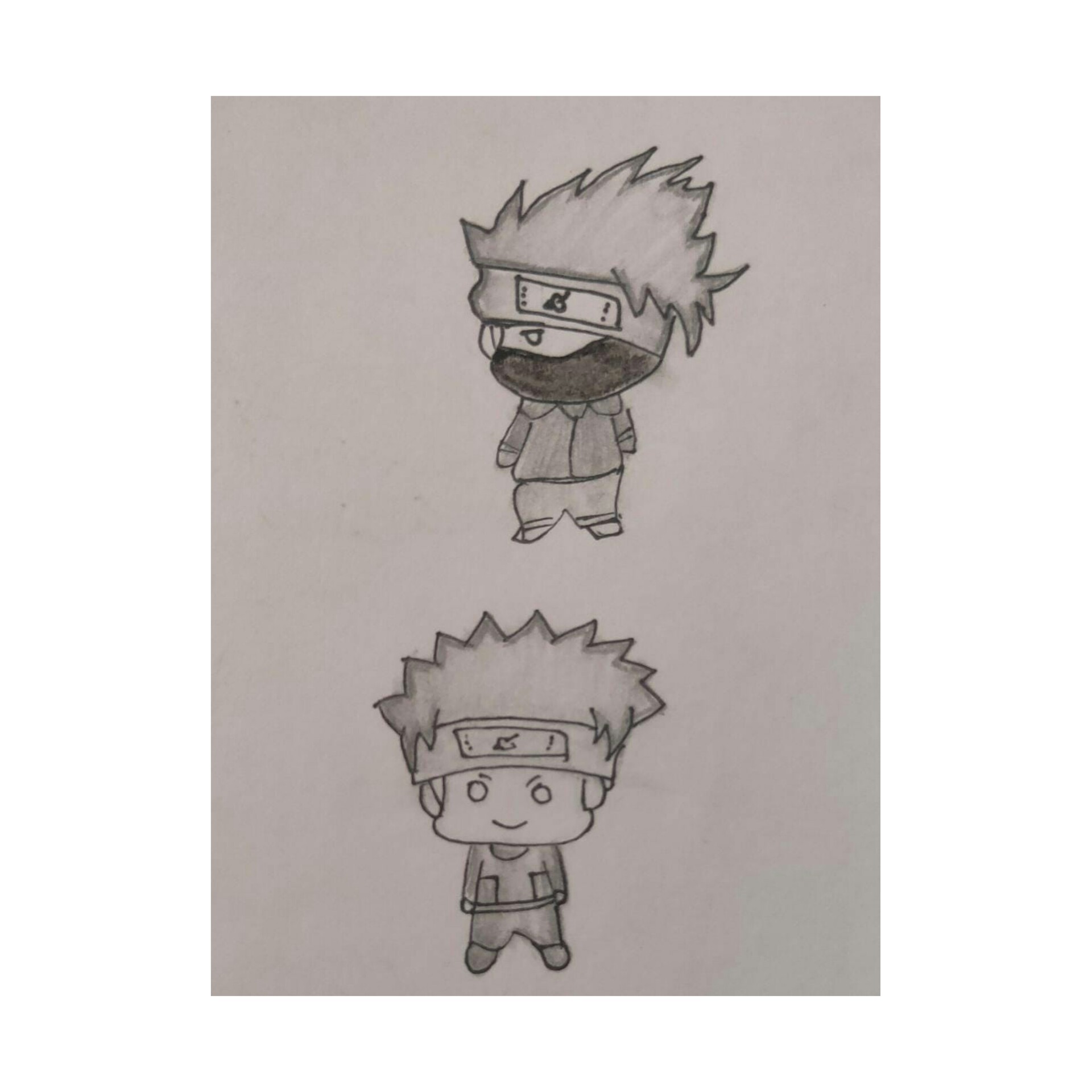 how to draw naruto mini