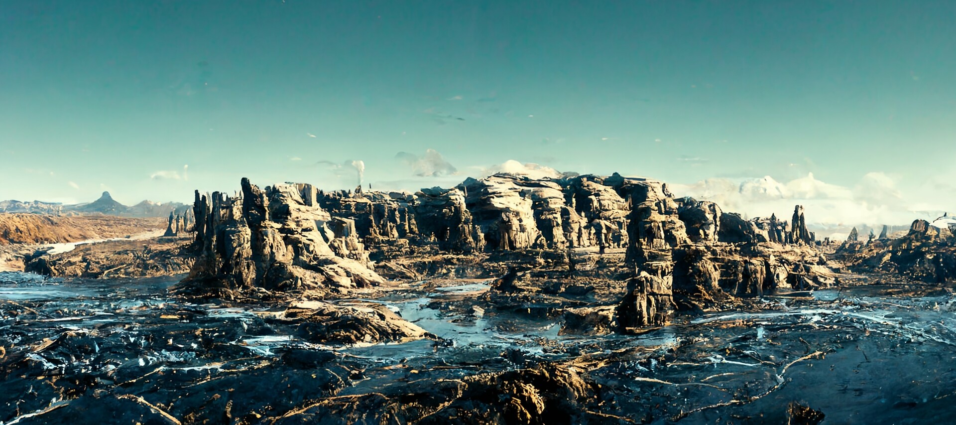 ZC - MidJourney AI Experiment - Planet Uncharted