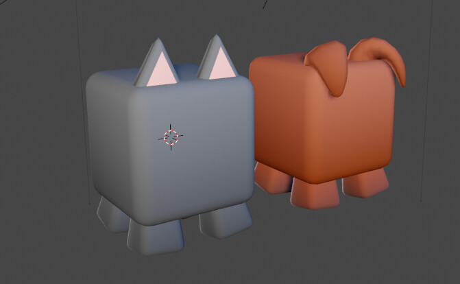 ArtStation - Pet Sim Base Models