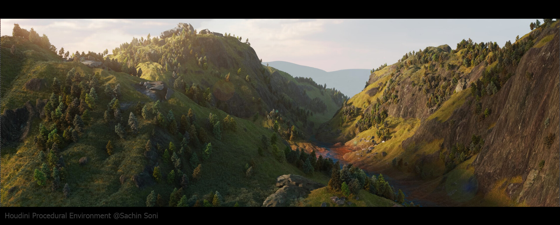 ArtStation - Houdini Procedural Environment